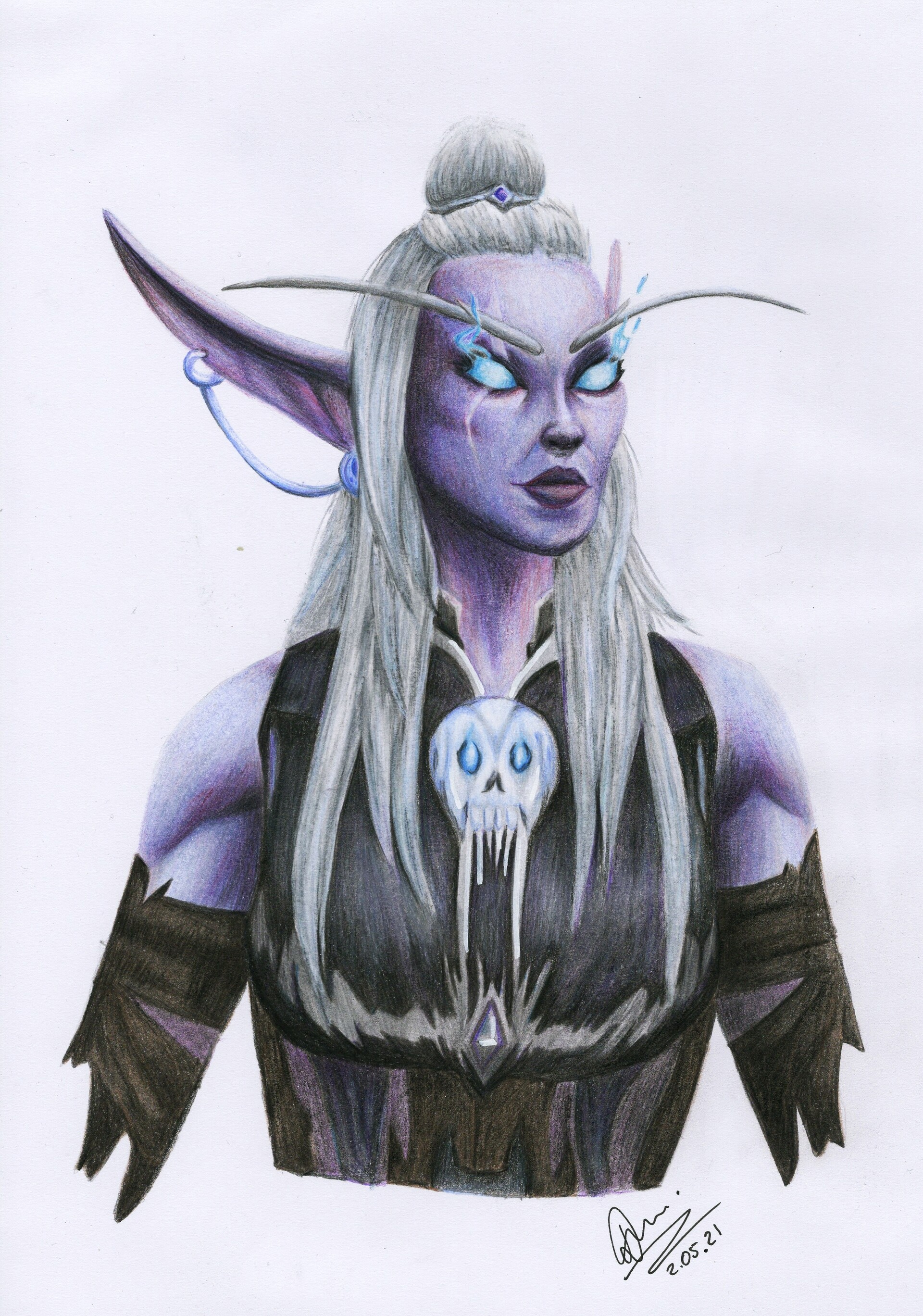 ArtStation - Female Nightborne