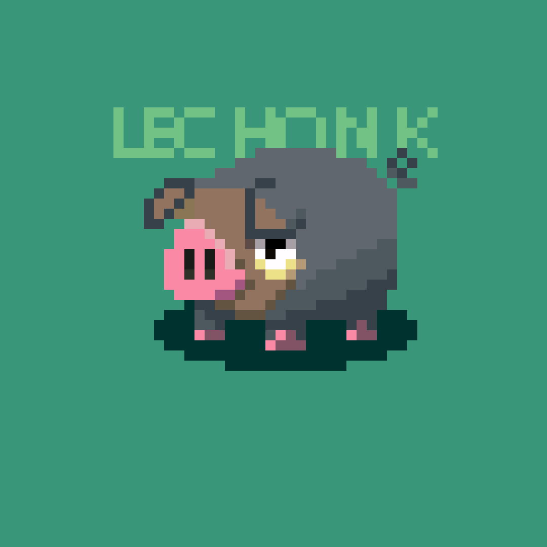 William Oliveira (hogtrick) - Pokémon Lechonk Pixel Art Animation