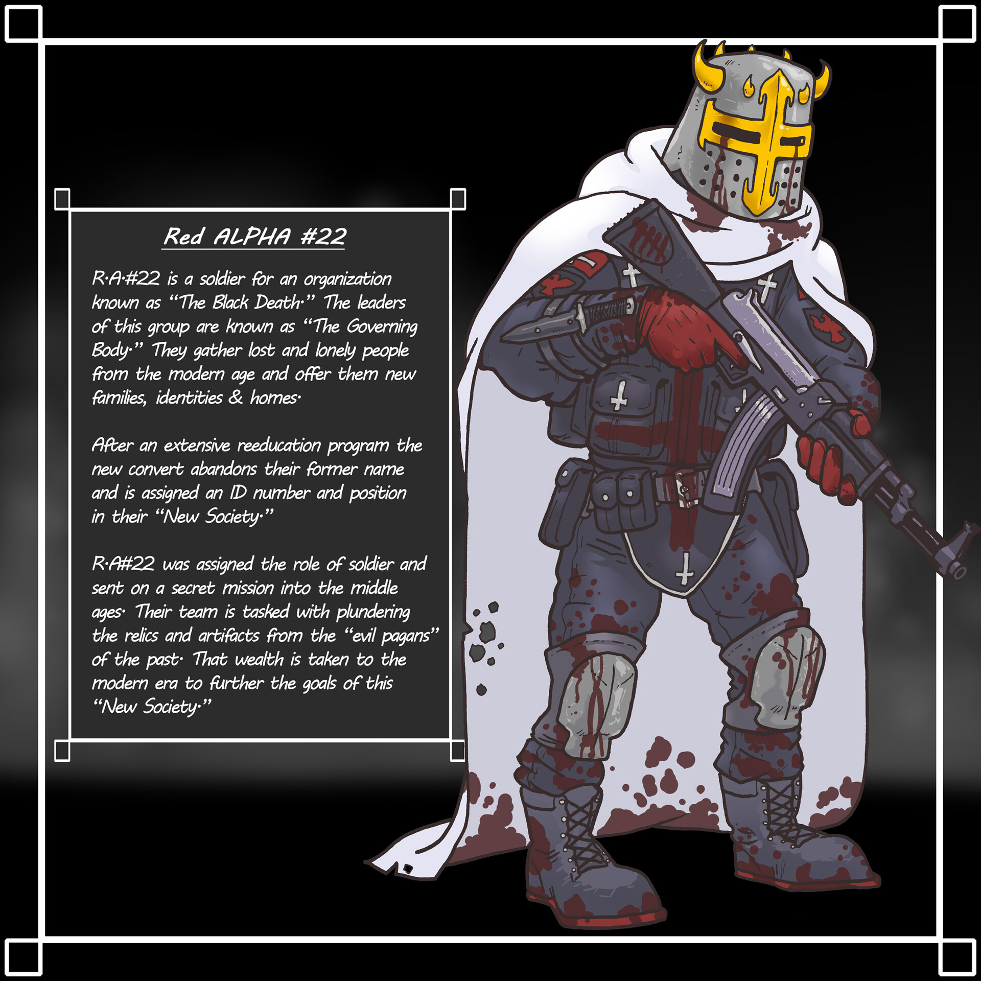 ArtStation - Modern Character #3 - Red ALPHA #22 - The Crusades Cultist