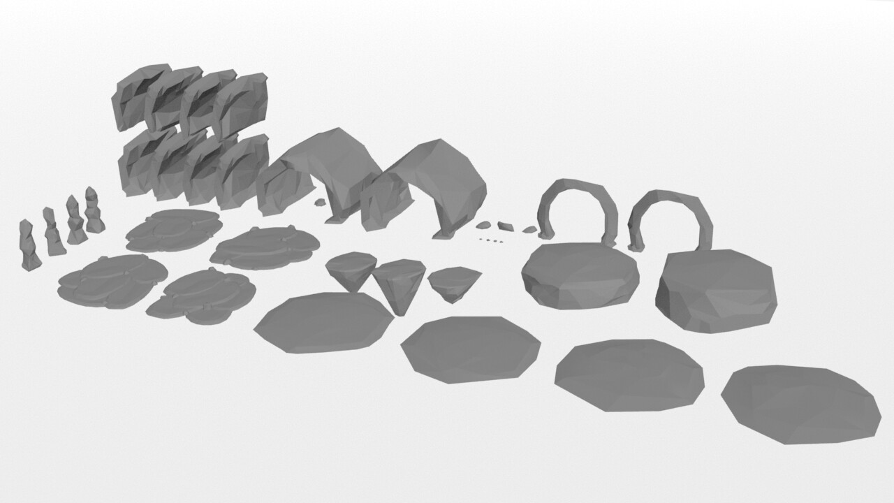 Tyler Dickson - Crystal Caverns - Environment Creation