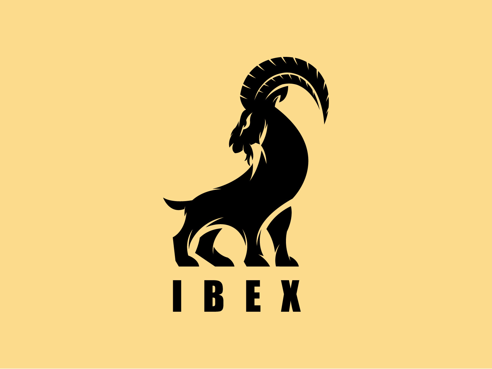 ArtStation - ibex logo for sale