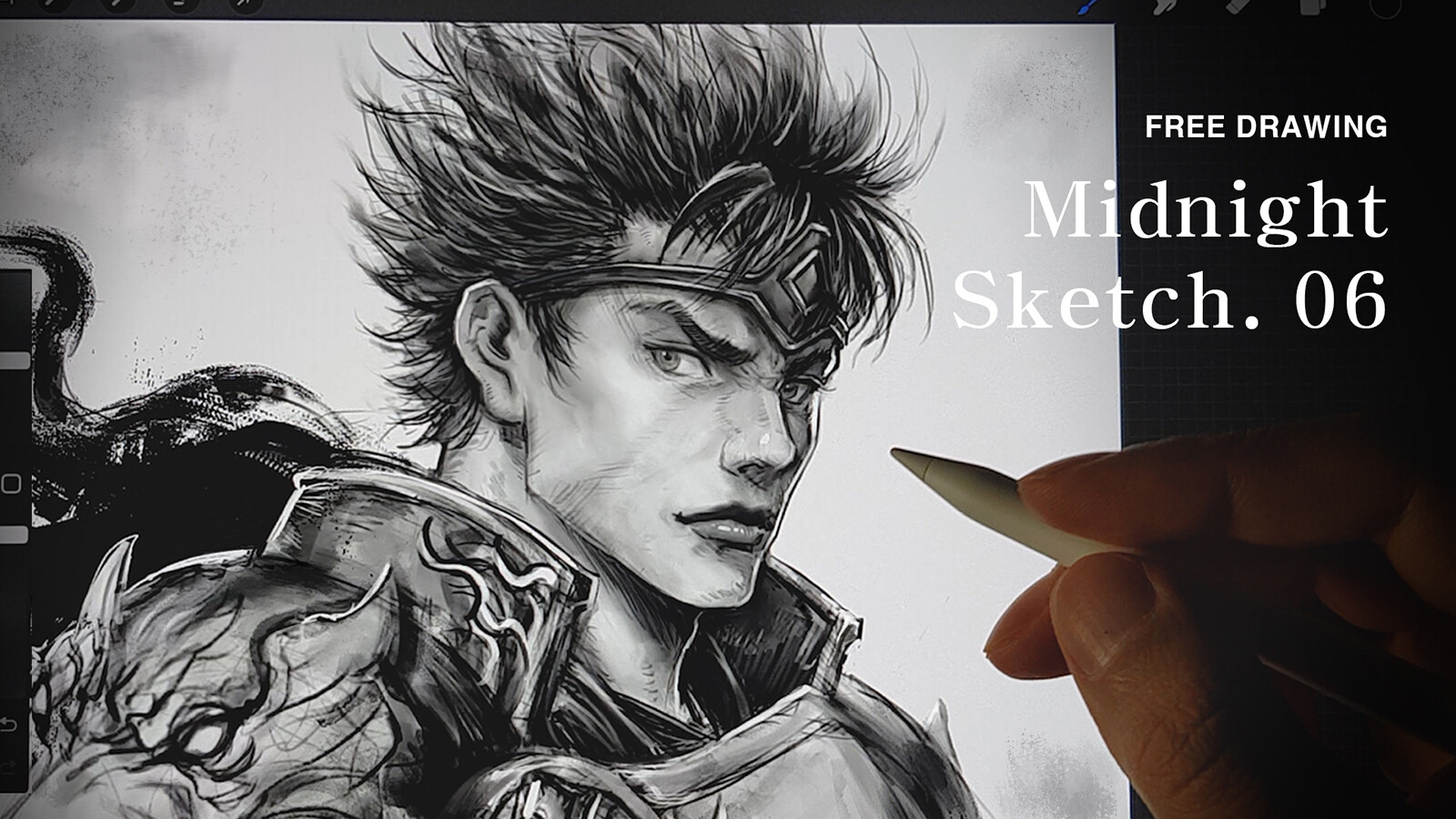 ArtStation - [RPG Character an armor warrior Concept Art] Procreate ...