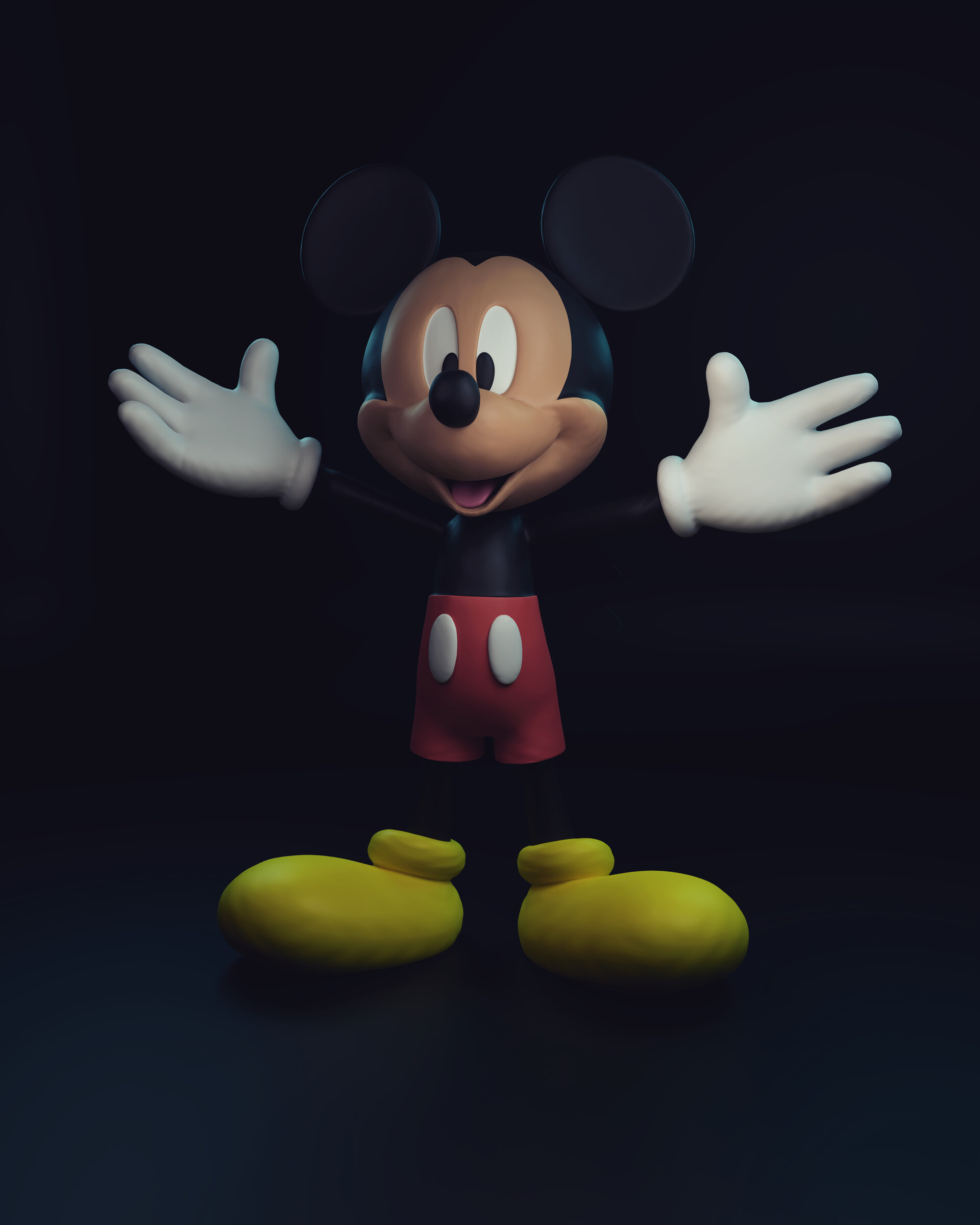 ArtStation - Mickey Mouse