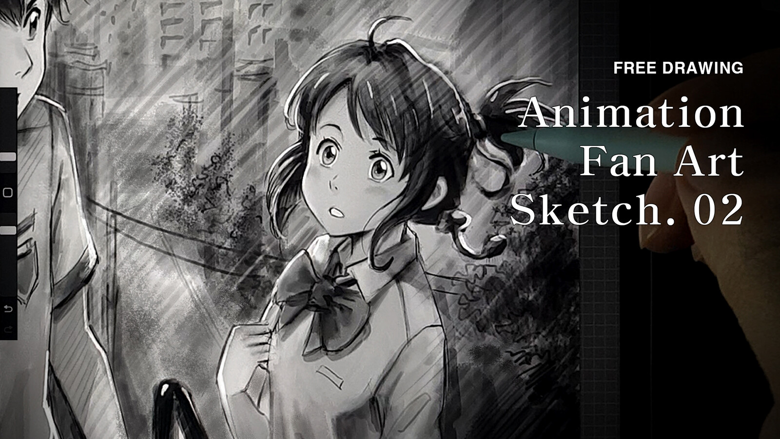 ArtStation - [Your name] Fan Art Drawing Sketch Procreate Animation Fan Art Sketch 02