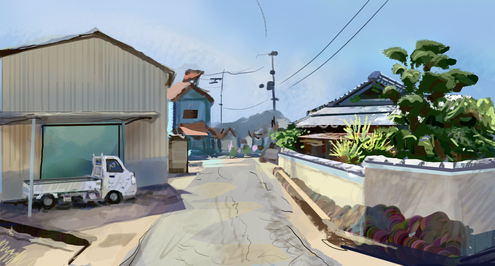 ArtStation - Sketches and Mapcrunch Studies - march