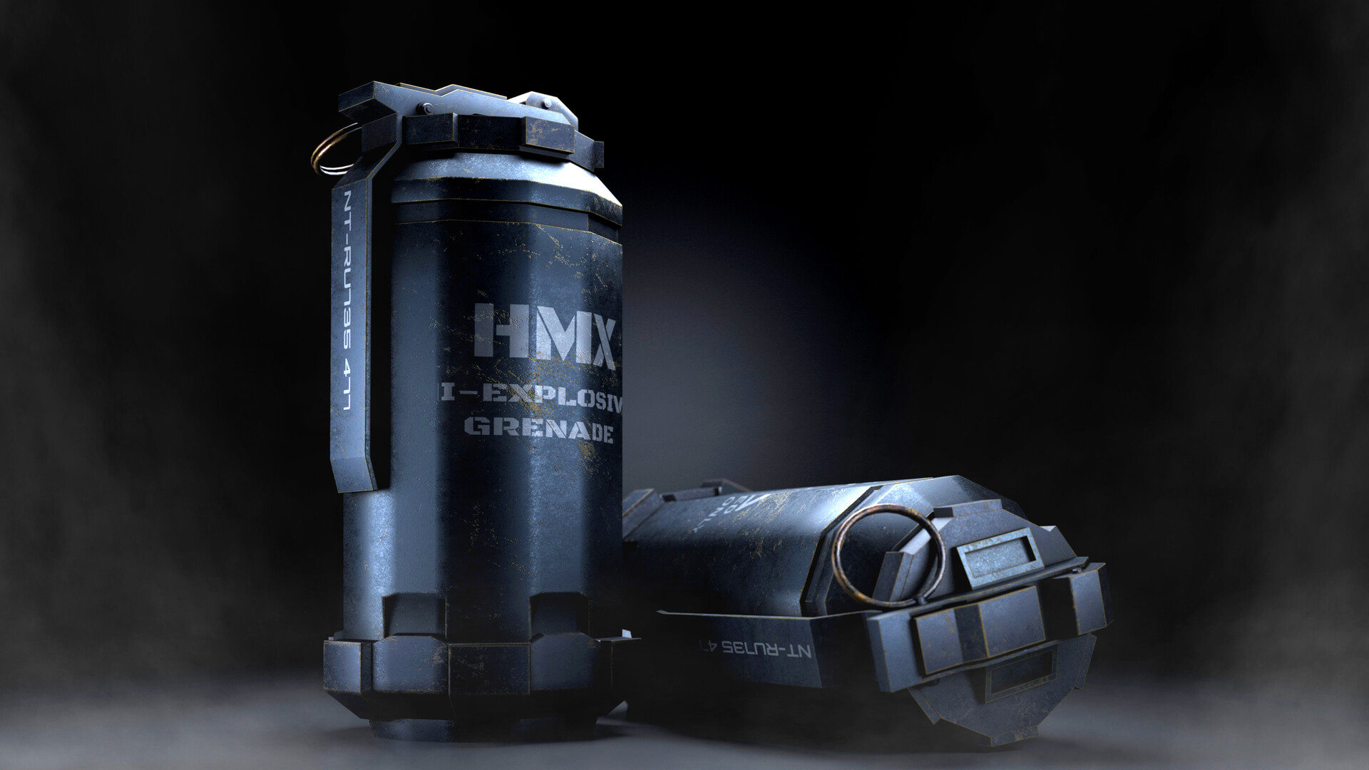 ArtStation - Smoke Granade 3D Model