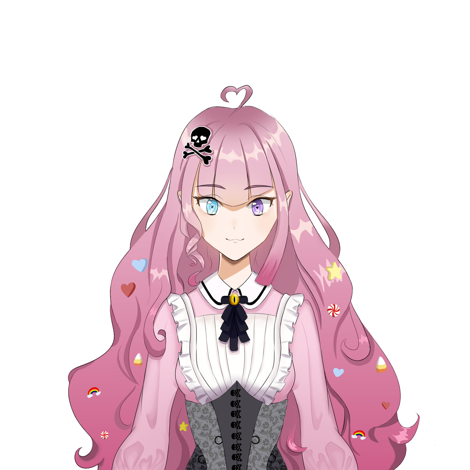 ArtStation - Character design - VTuber model headshot