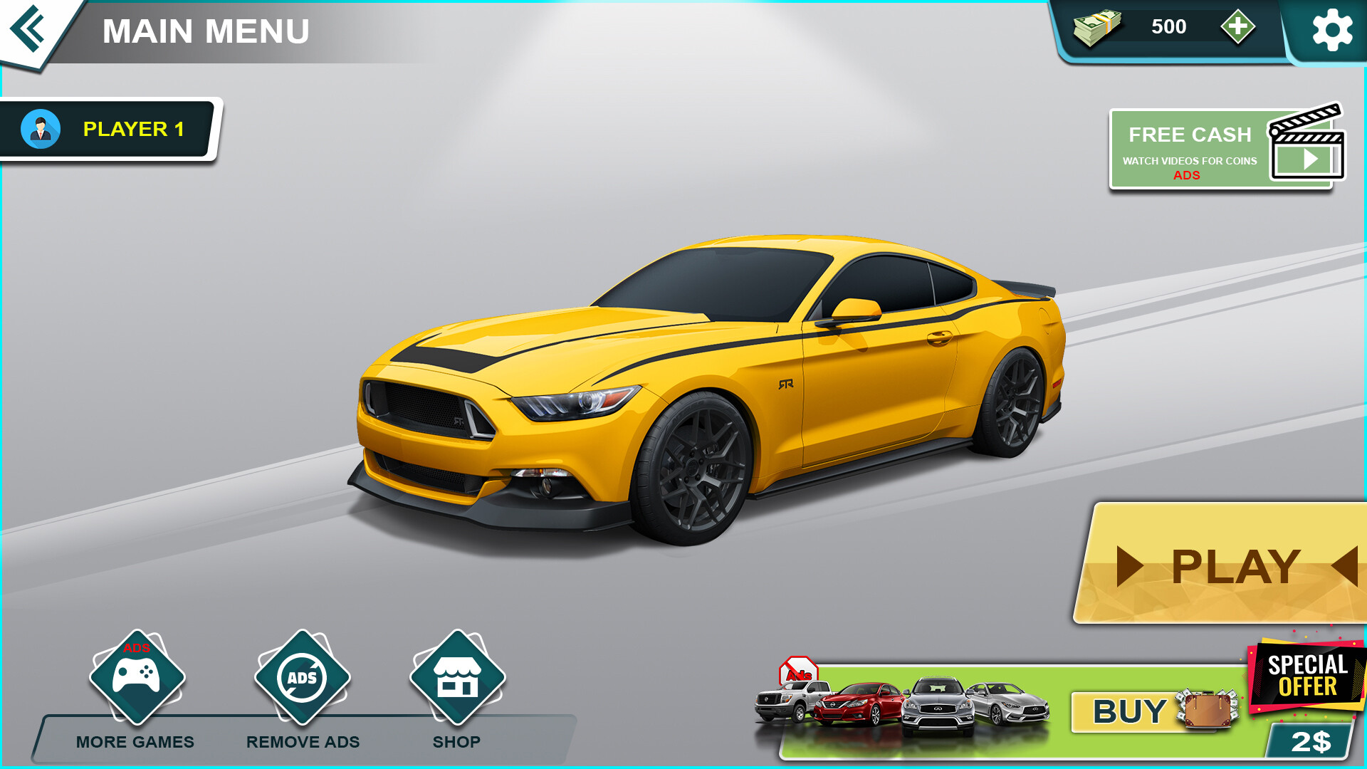 ArtStation - Car Dealer Game UI