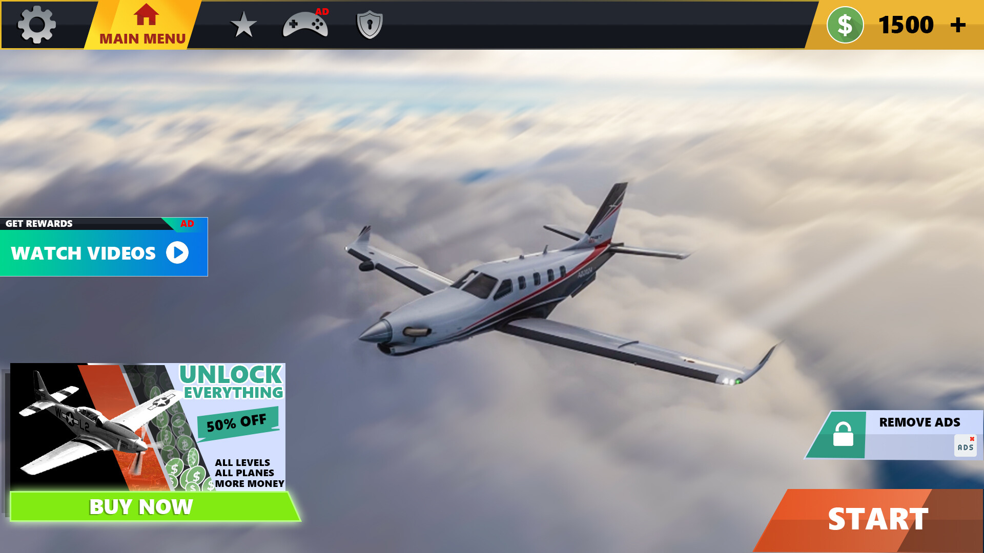 ArtStation - Aeroplane Simulator Game UI