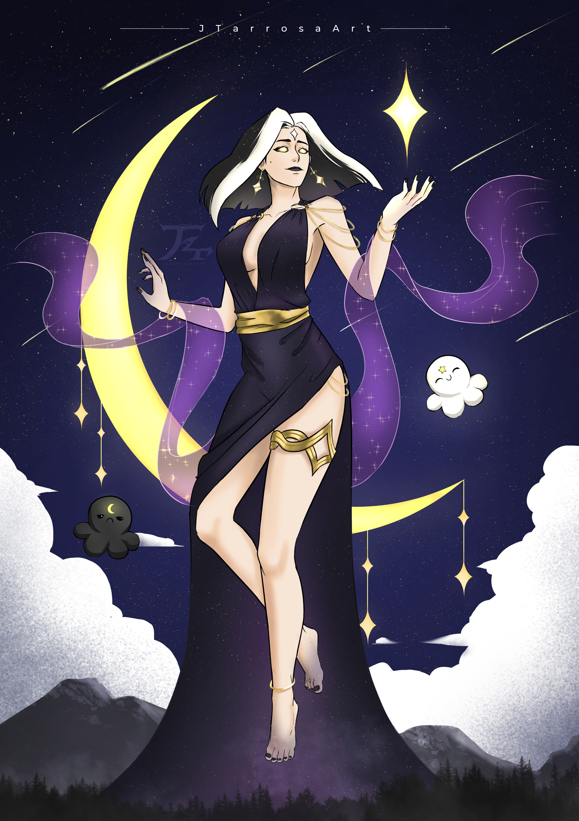 ArtStation - Goddess Nyx