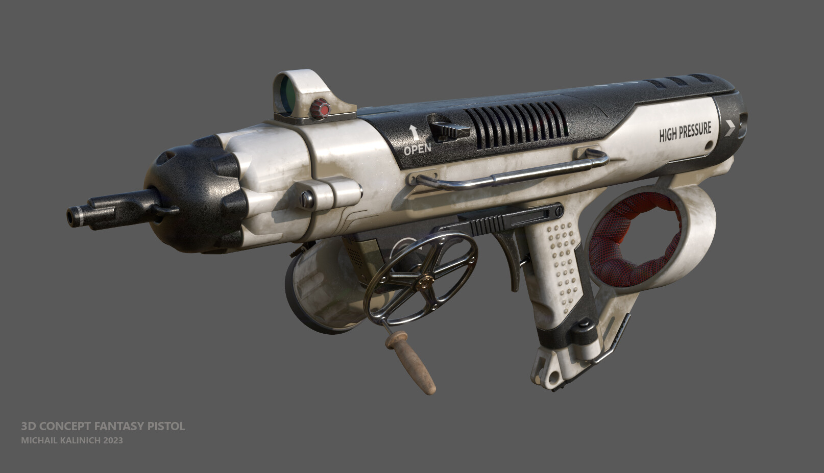 ArtStation - 3D Concept Fantasy Pistol