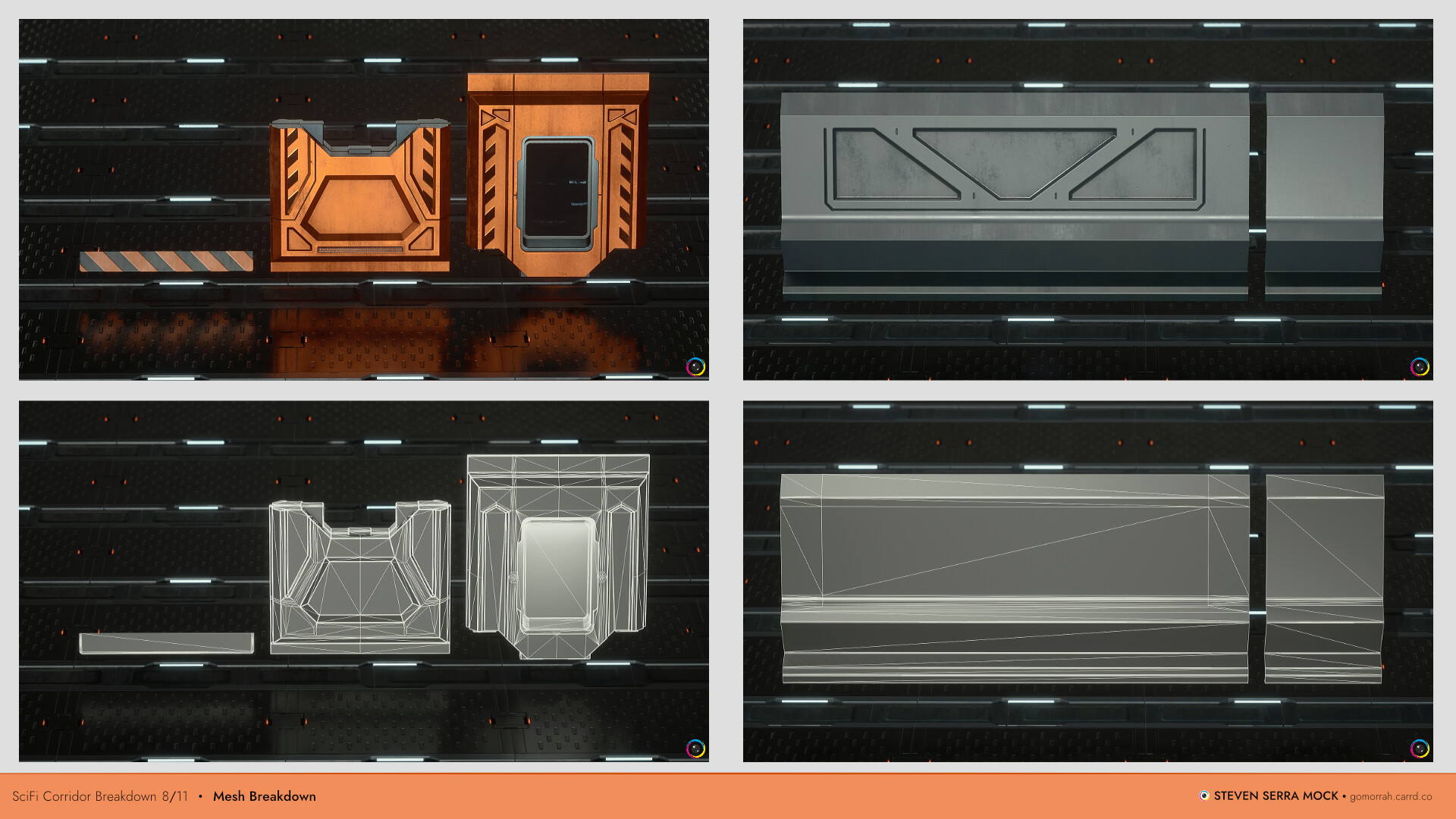 Steven Serra Mock - SciFi Corridor & Project Breakdown