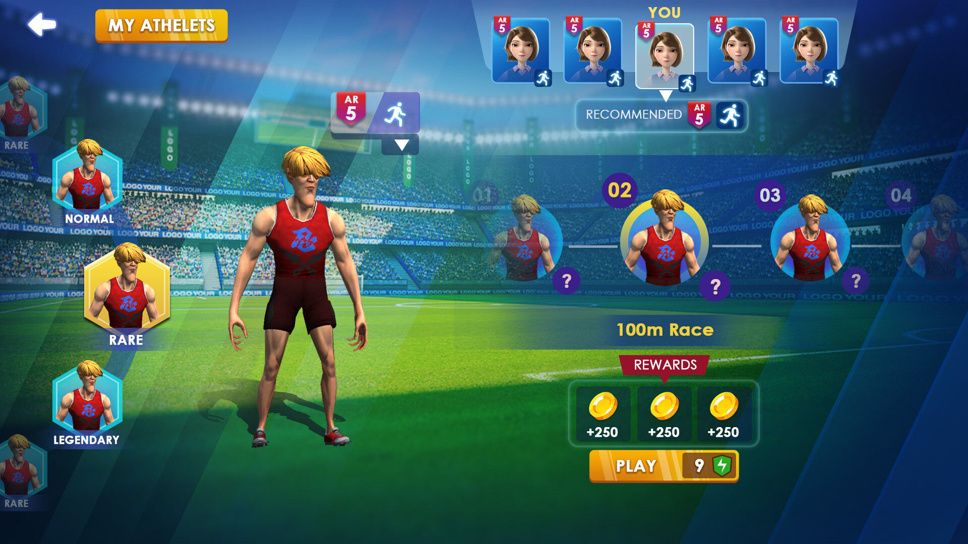 ArtStation - Running Game UI