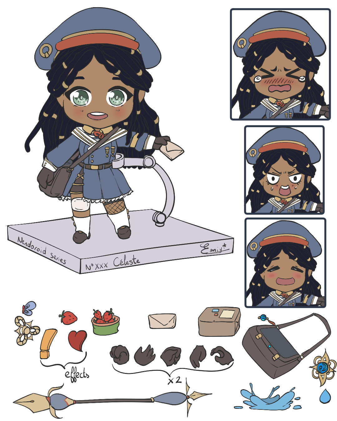 Artstation Nendoroid Oc Concept