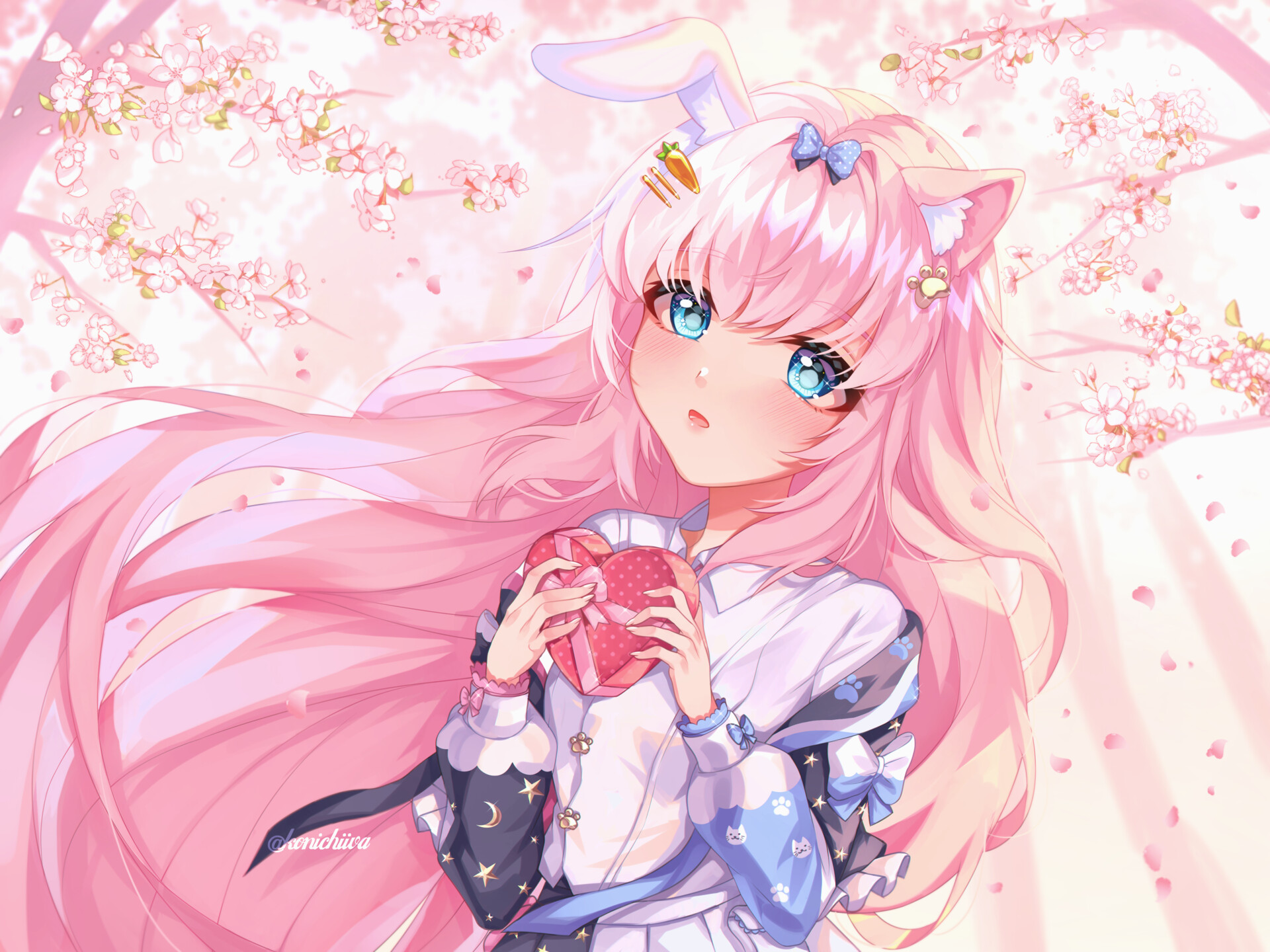 ArtStation - sakura trees