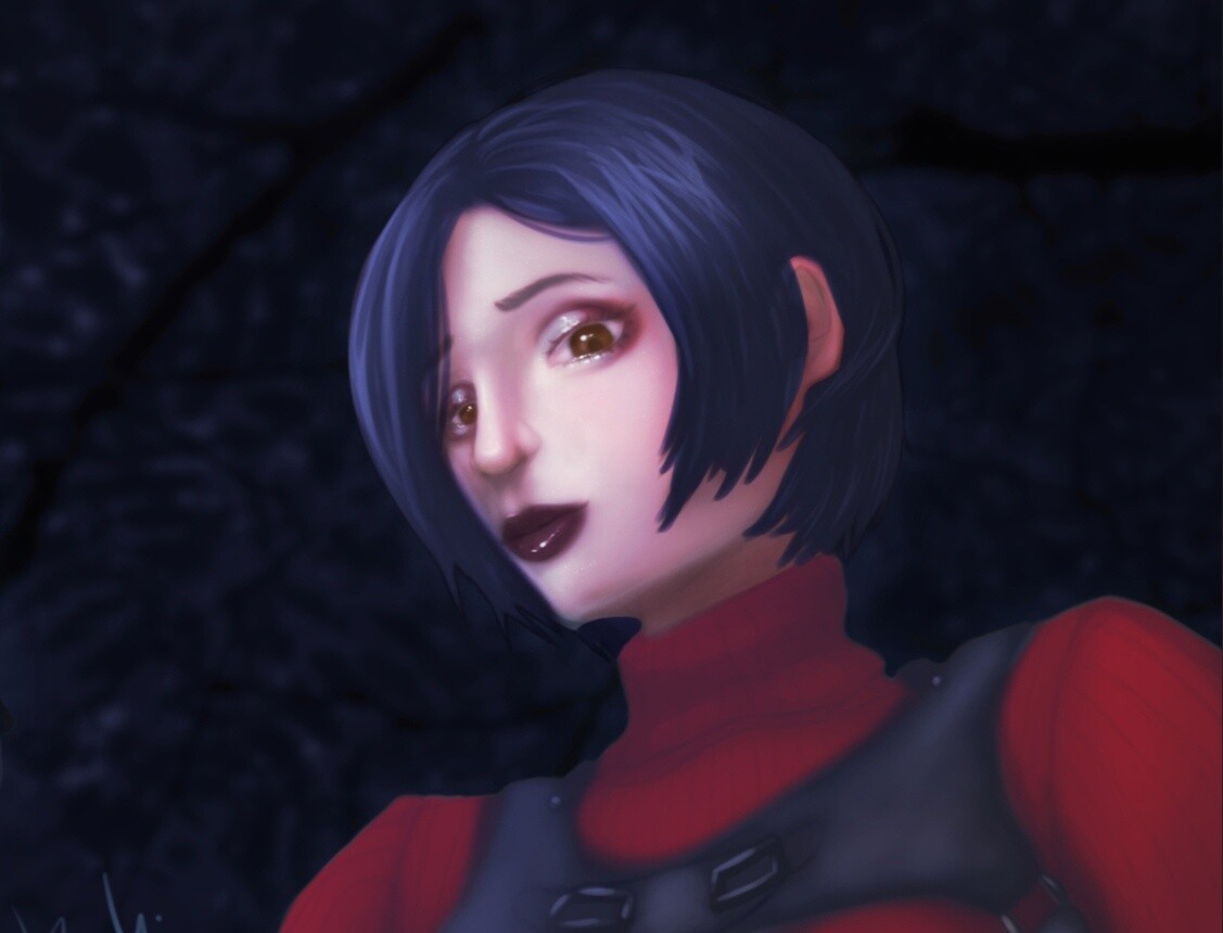 ArtStation - FanArt/Ada Vong/ResidentEvil4 Remake