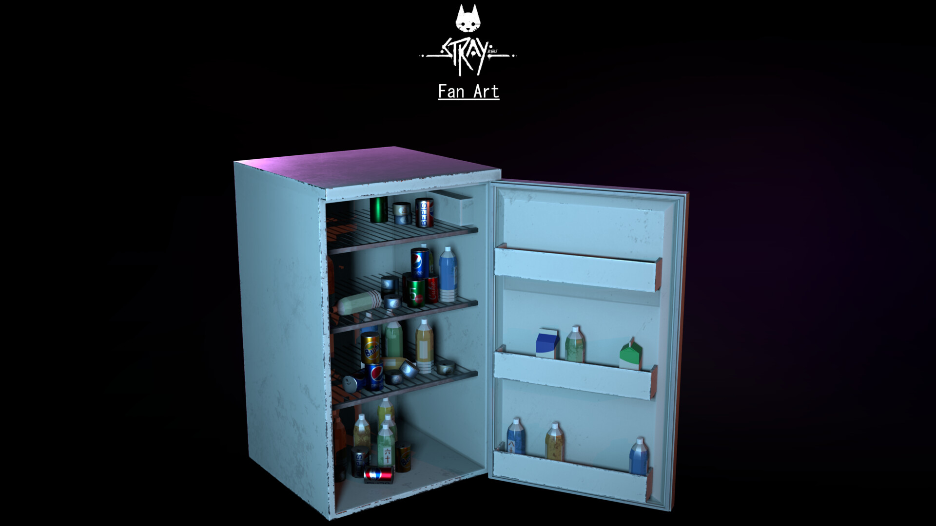 Teng Hin (Marco) Chan - Stray - Props - Fan Art