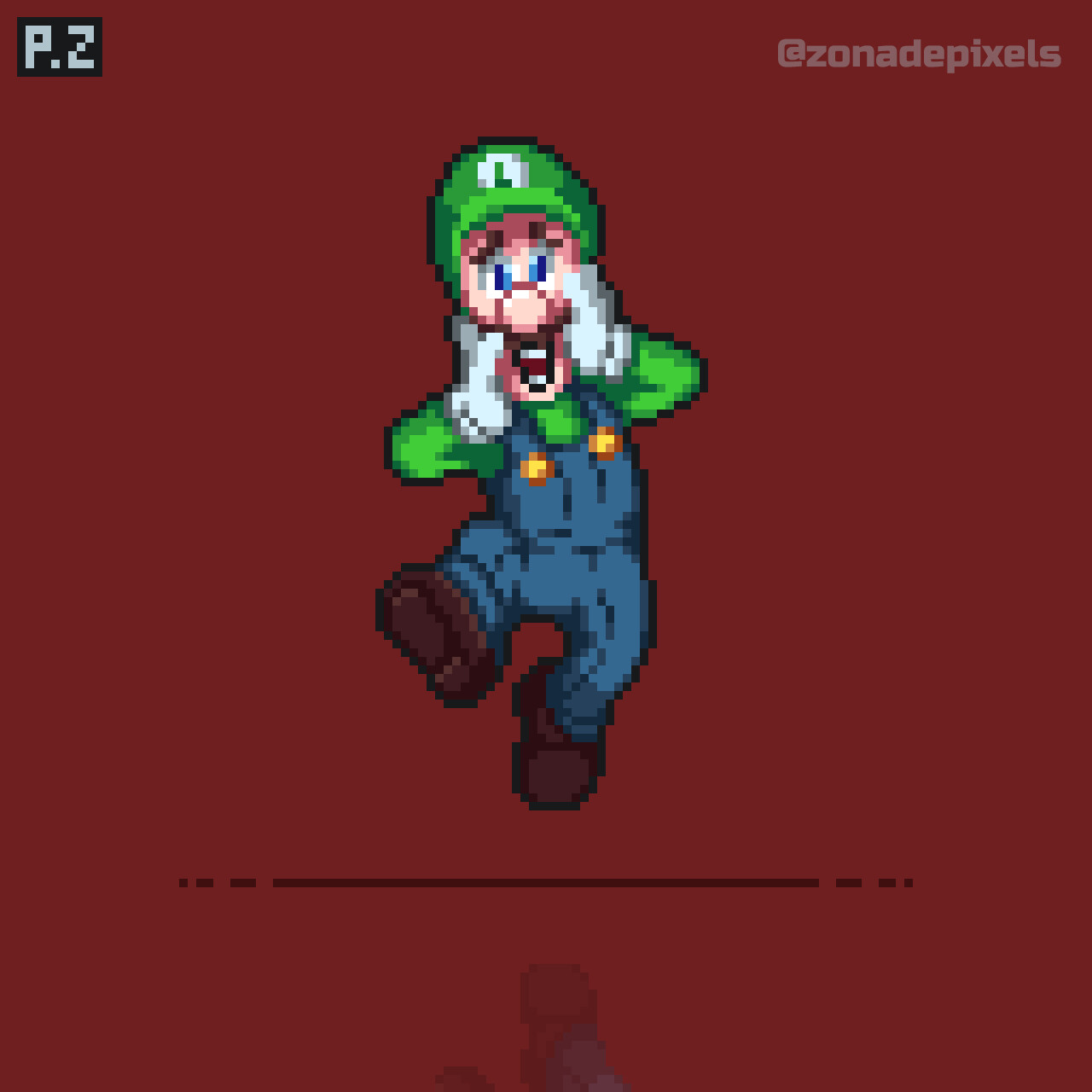 ArtStation - Luigi - Super Mario Bros