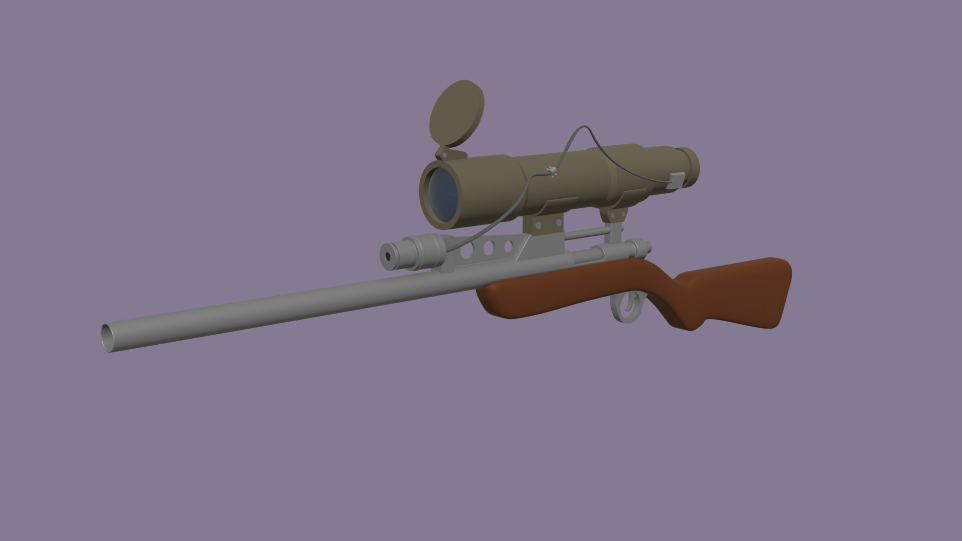 ArtStation - Team Fortress 2 Sniper Rifle 3D Model