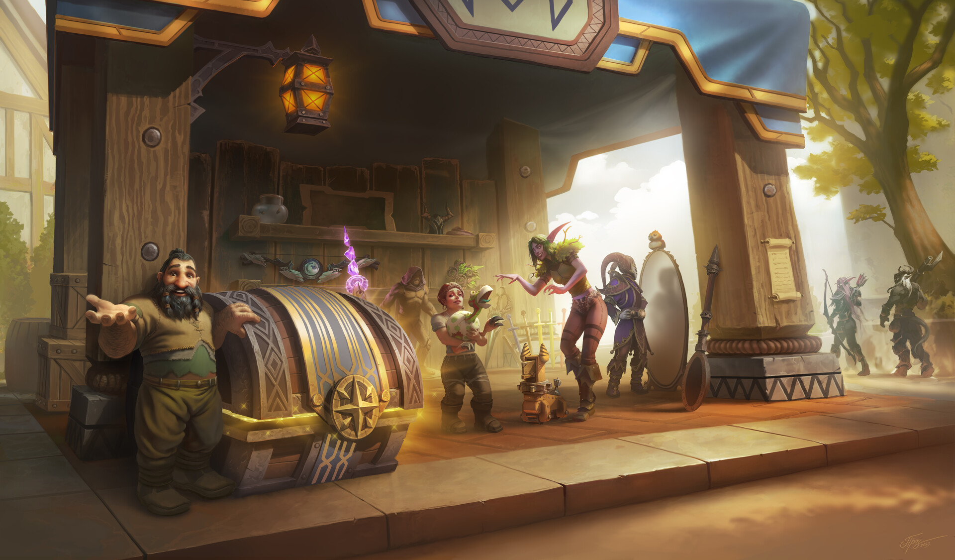 ArtStation - Trading Post.