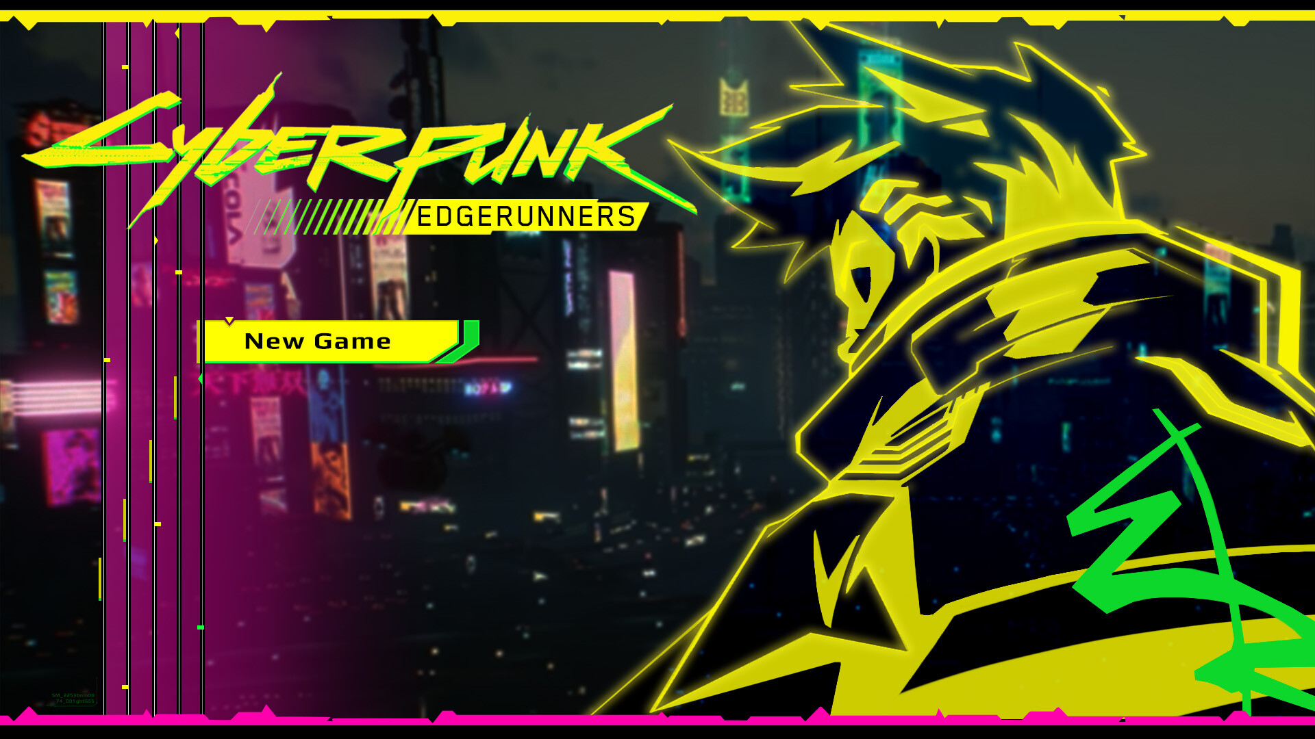 ArtStation - Cyberpunk Edgerunners UI Fan project