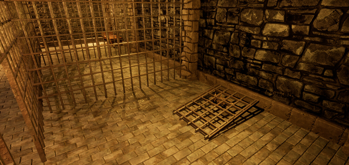 ArtStation - Medieval Dungeon