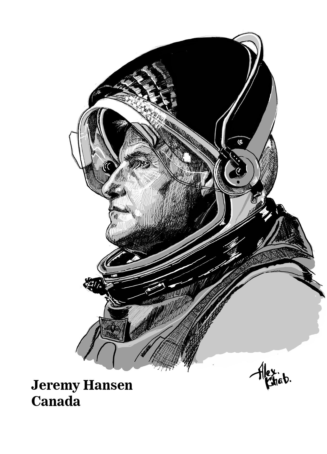 ArtStation - Jeremy Hansen, astronaut