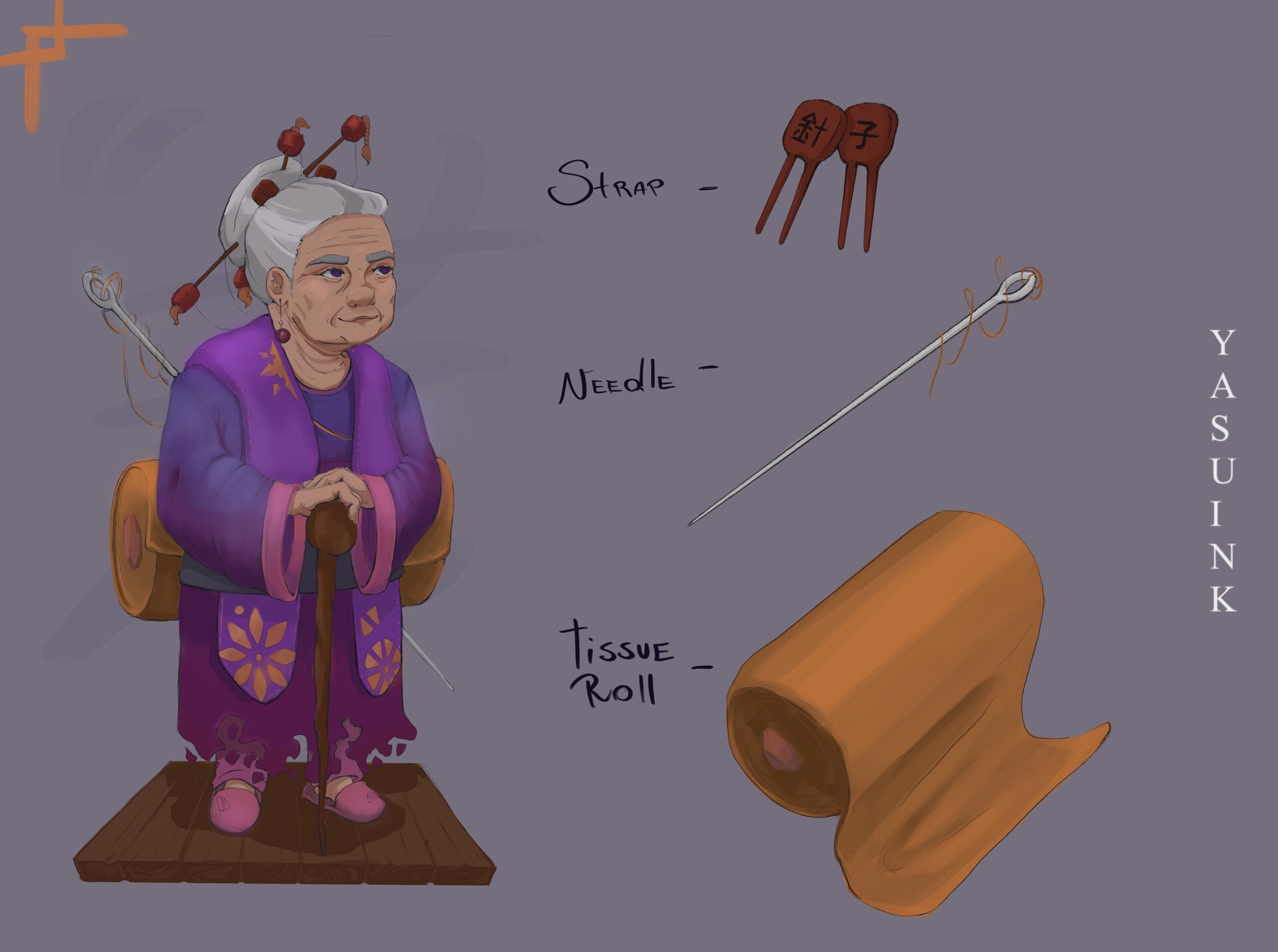 ArtStation - Concept art: LynLyn the seamstress