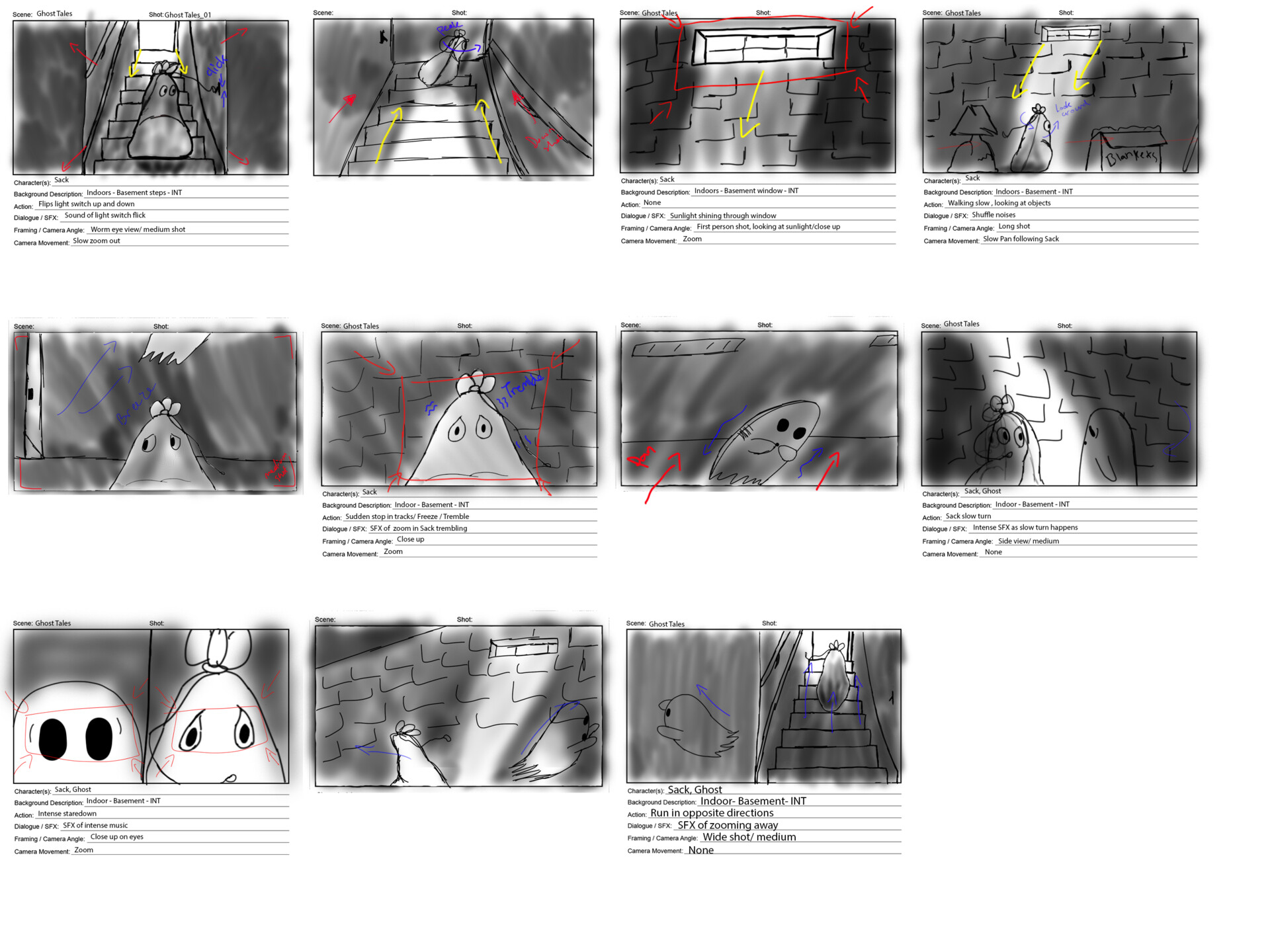 ArtStation - Storyboard Work