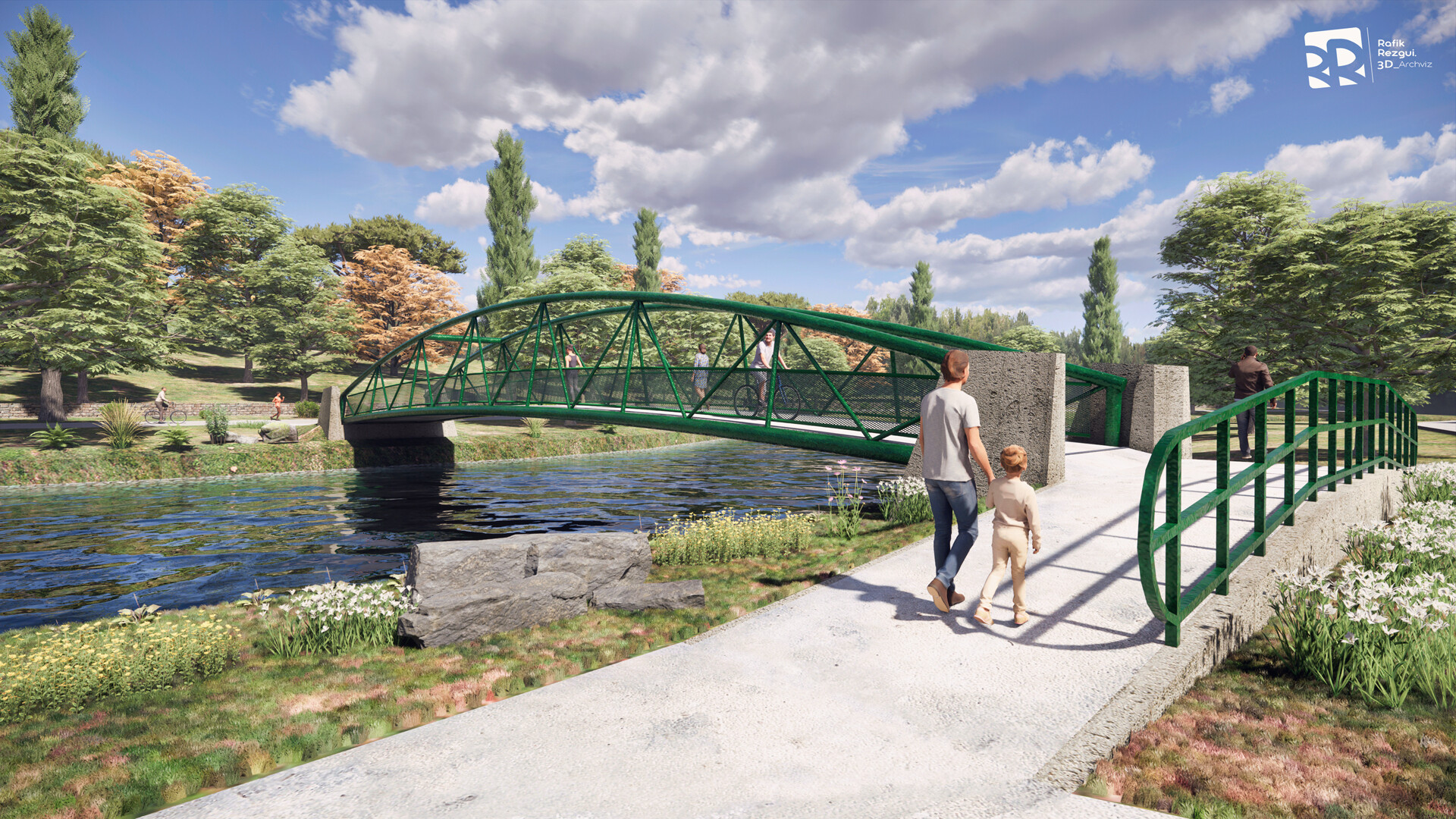 ArtStation - Exterior Scene Lighting Practice 09