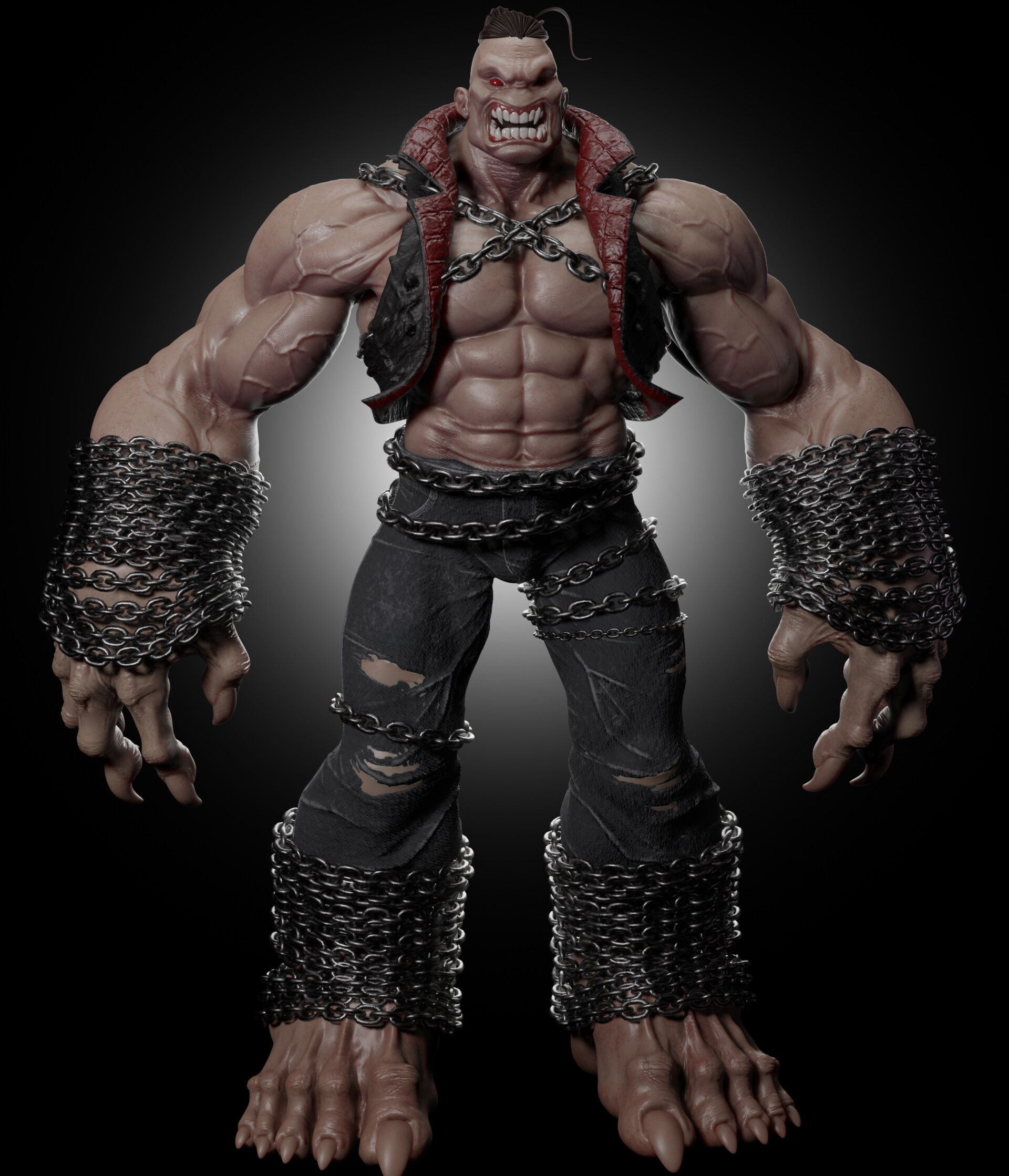 ArtStation - Pitt character model (A Pose)