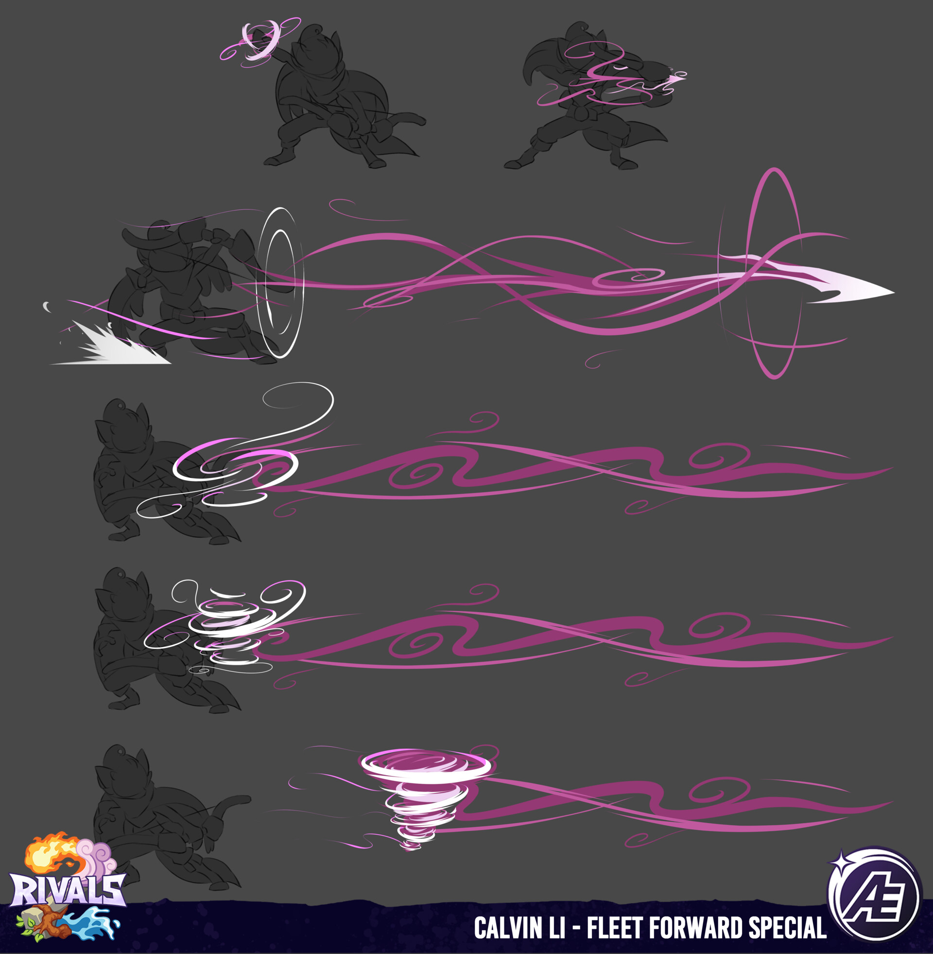 Calvin Li - Rivals of Aether 2 - Fleet VFX Concepts