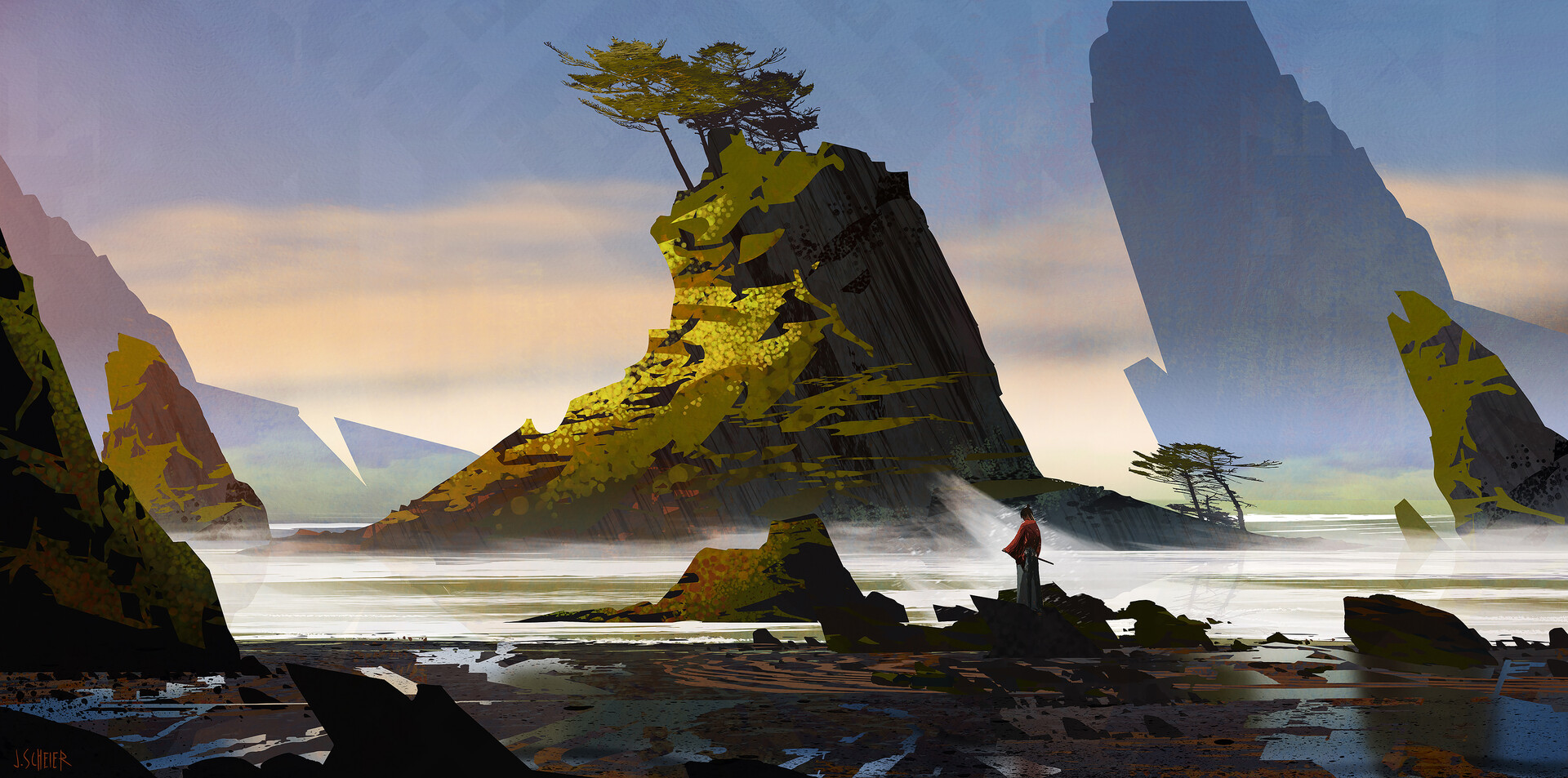 ArtStation - environment paints