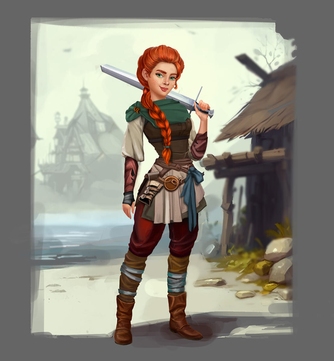 ArtStation - 'Kingdom of the Wicked' (Characters. Andariel)