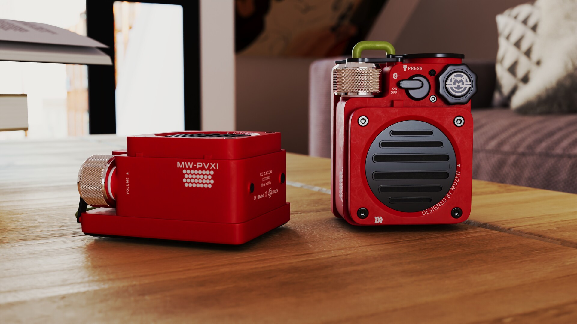 ArtStation - Muzen Wild Mini Radio