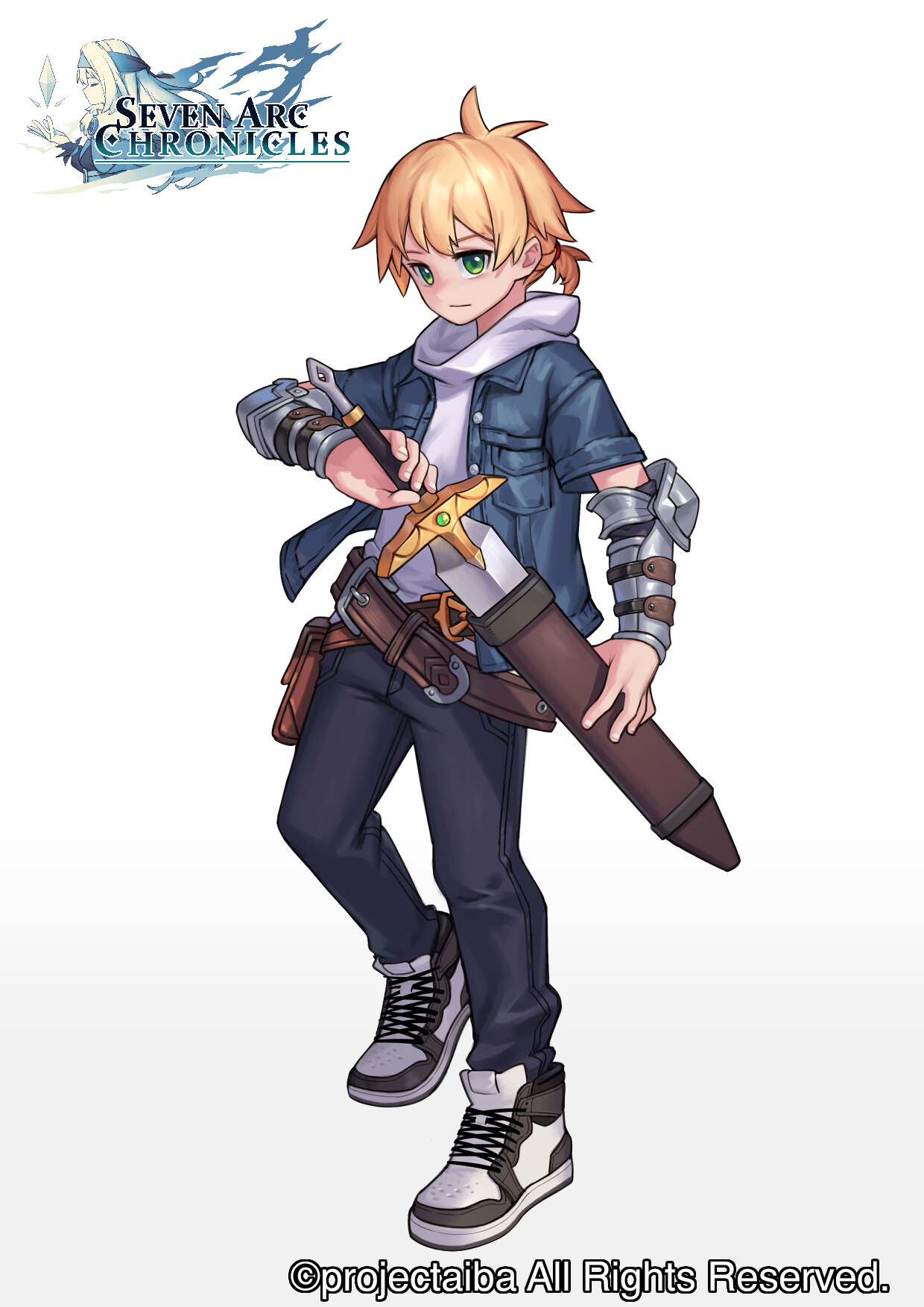 ArtStation - Seven arc Chronicle character art