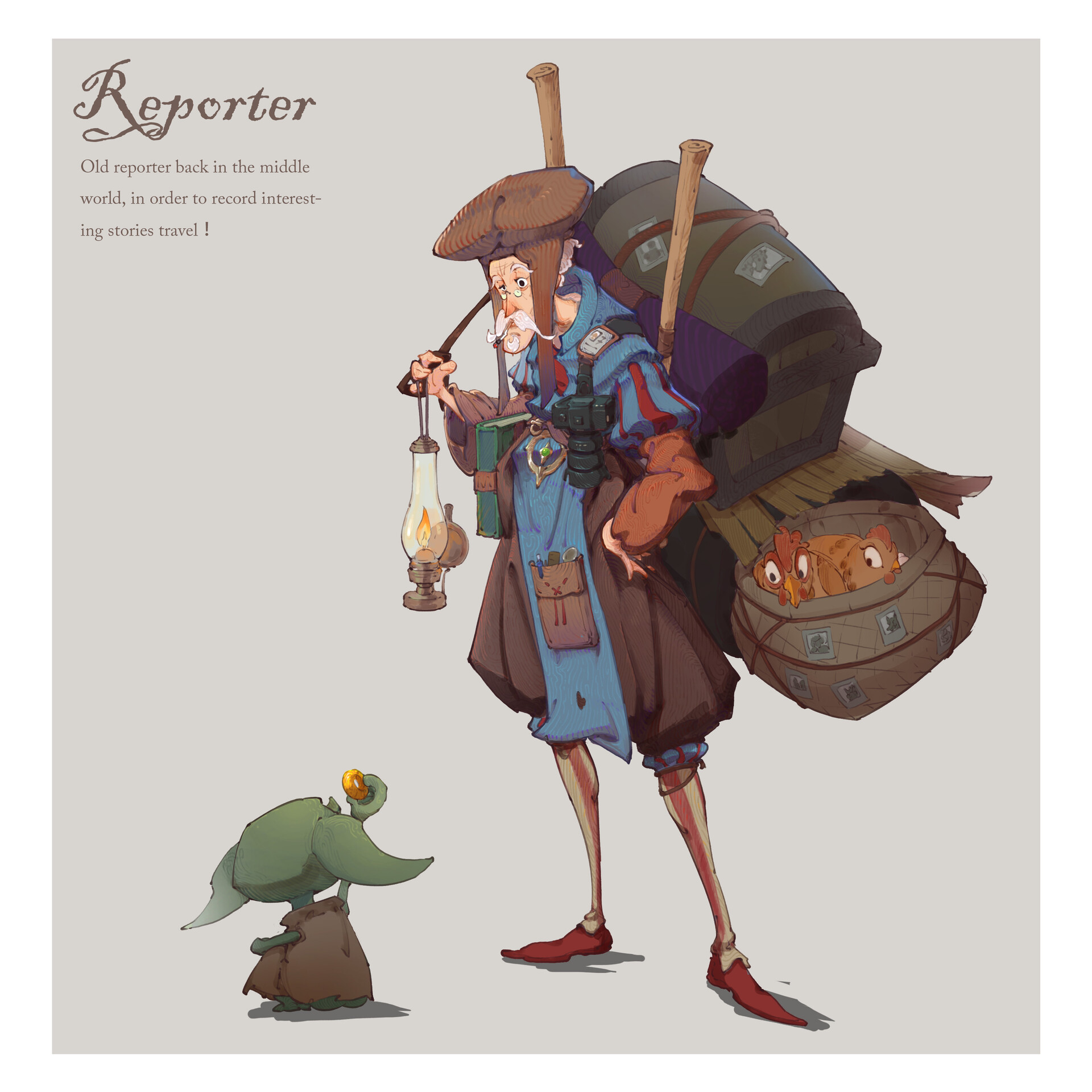 ArtStation - Medieval: Back and Forth - Character Design