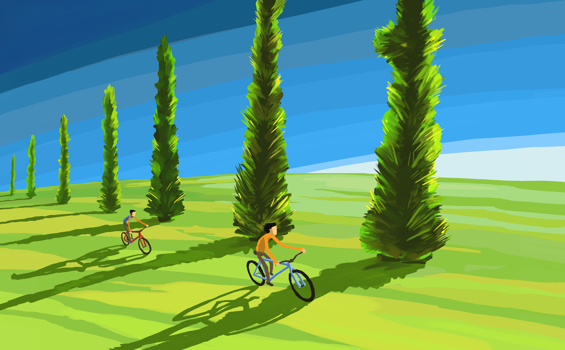 ArtStation - Man and Tree