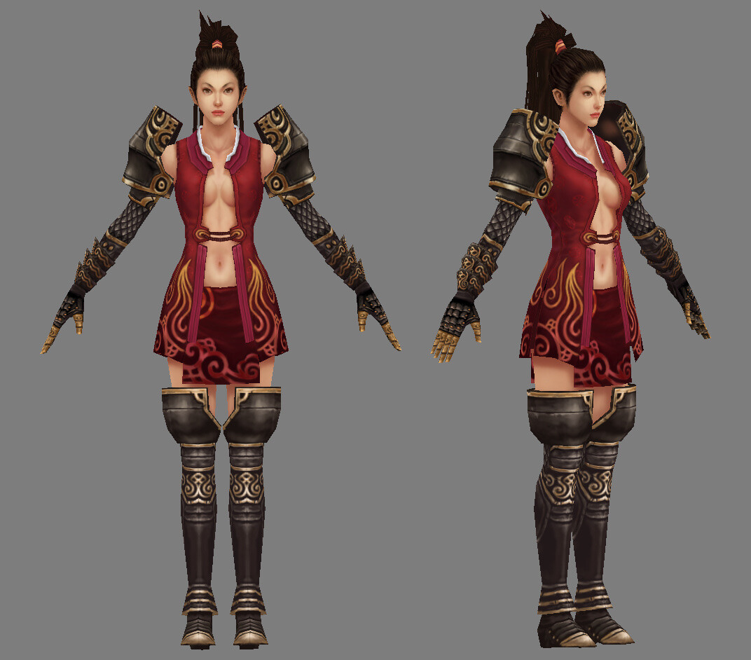 ArtStation - Draw textures for 3D characters