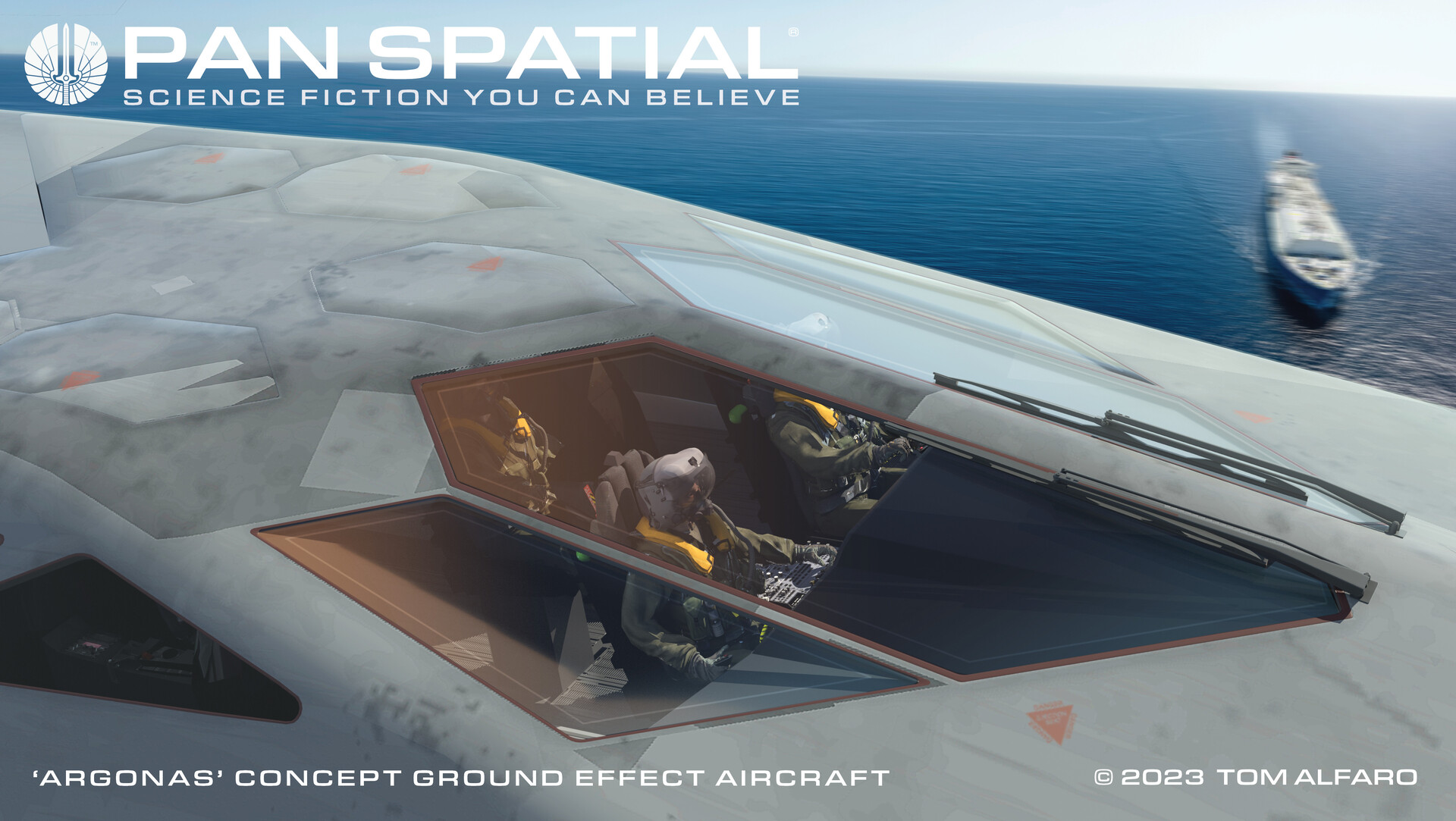PAN SPATIAL Aerospace Concept Design - Argonas Concept Ground Effect ...