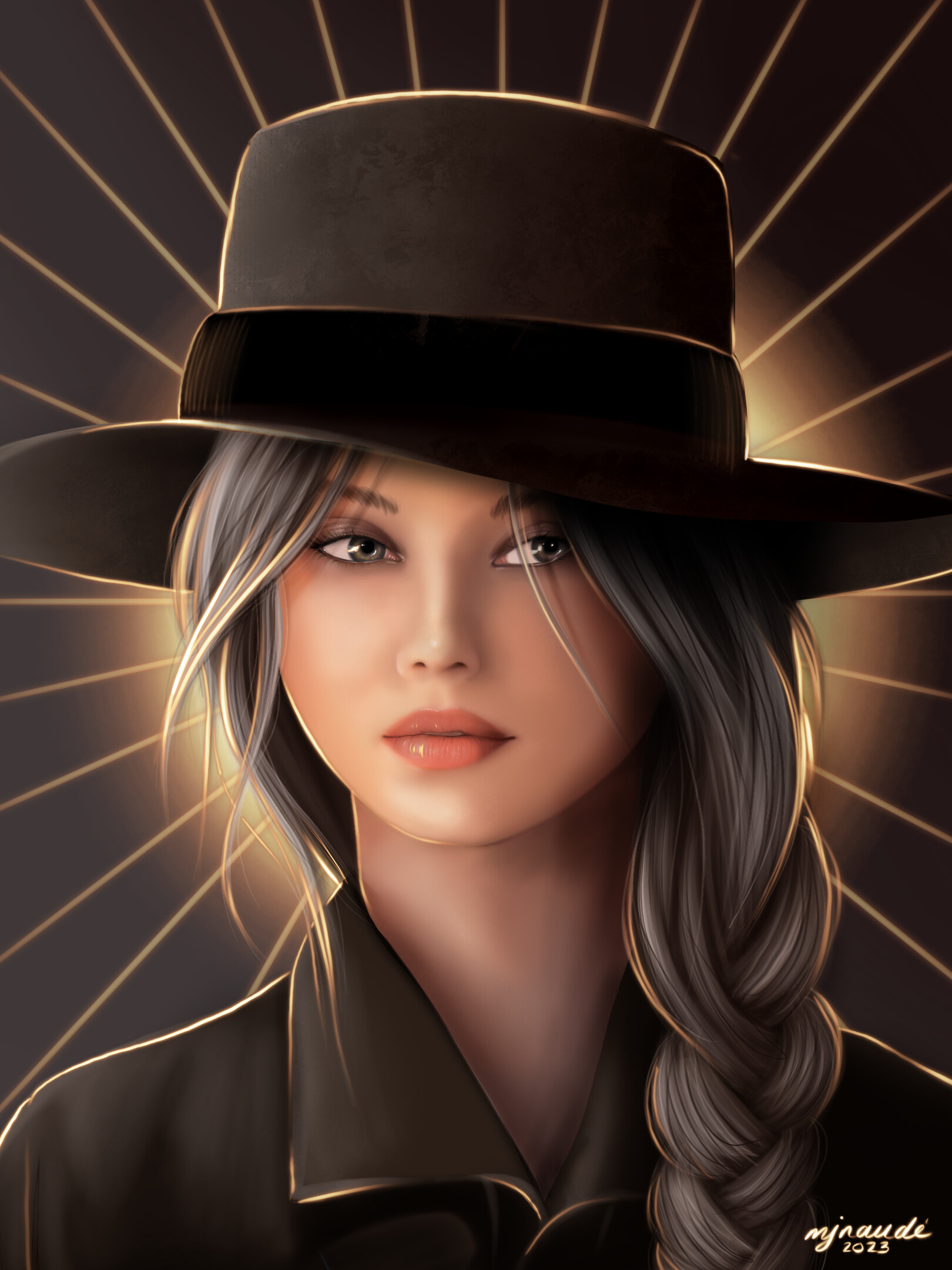 ArtStation - Portrait - RDO Character