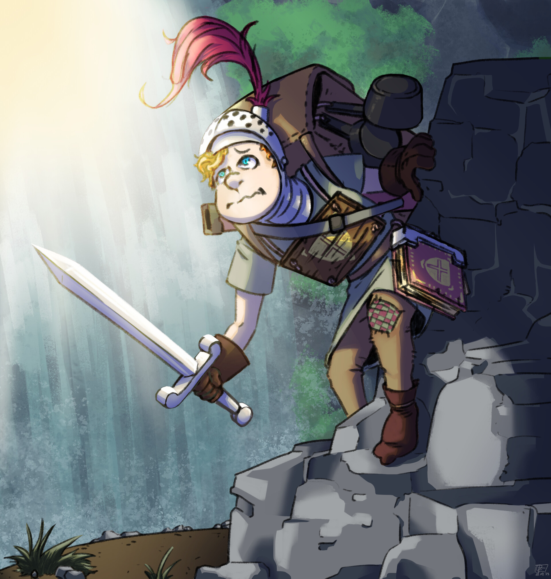 ArtStation - Little Knight