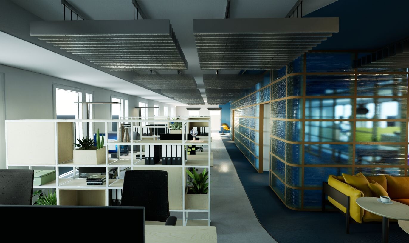 Nadine Riedinger - Office Design in UE5