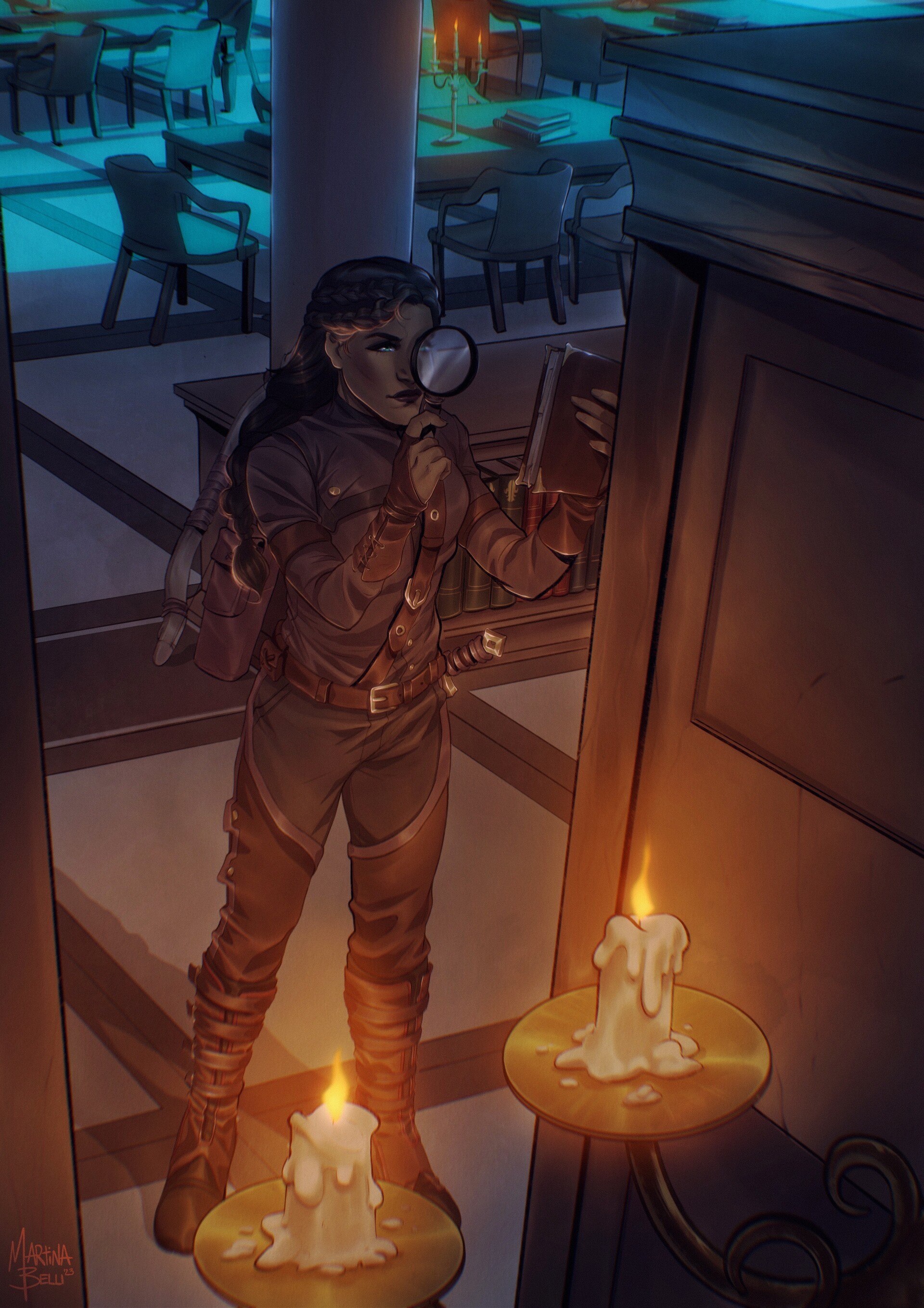 ArtStation - Runa - Dnd character Commission