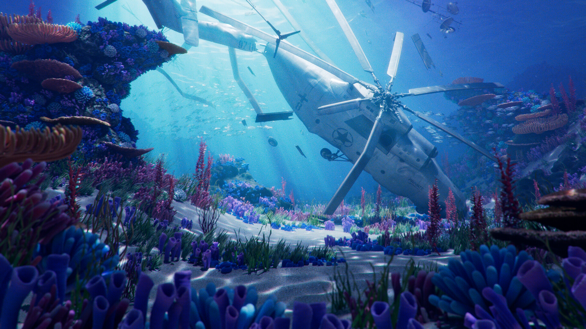 ArtStation - Underwater render