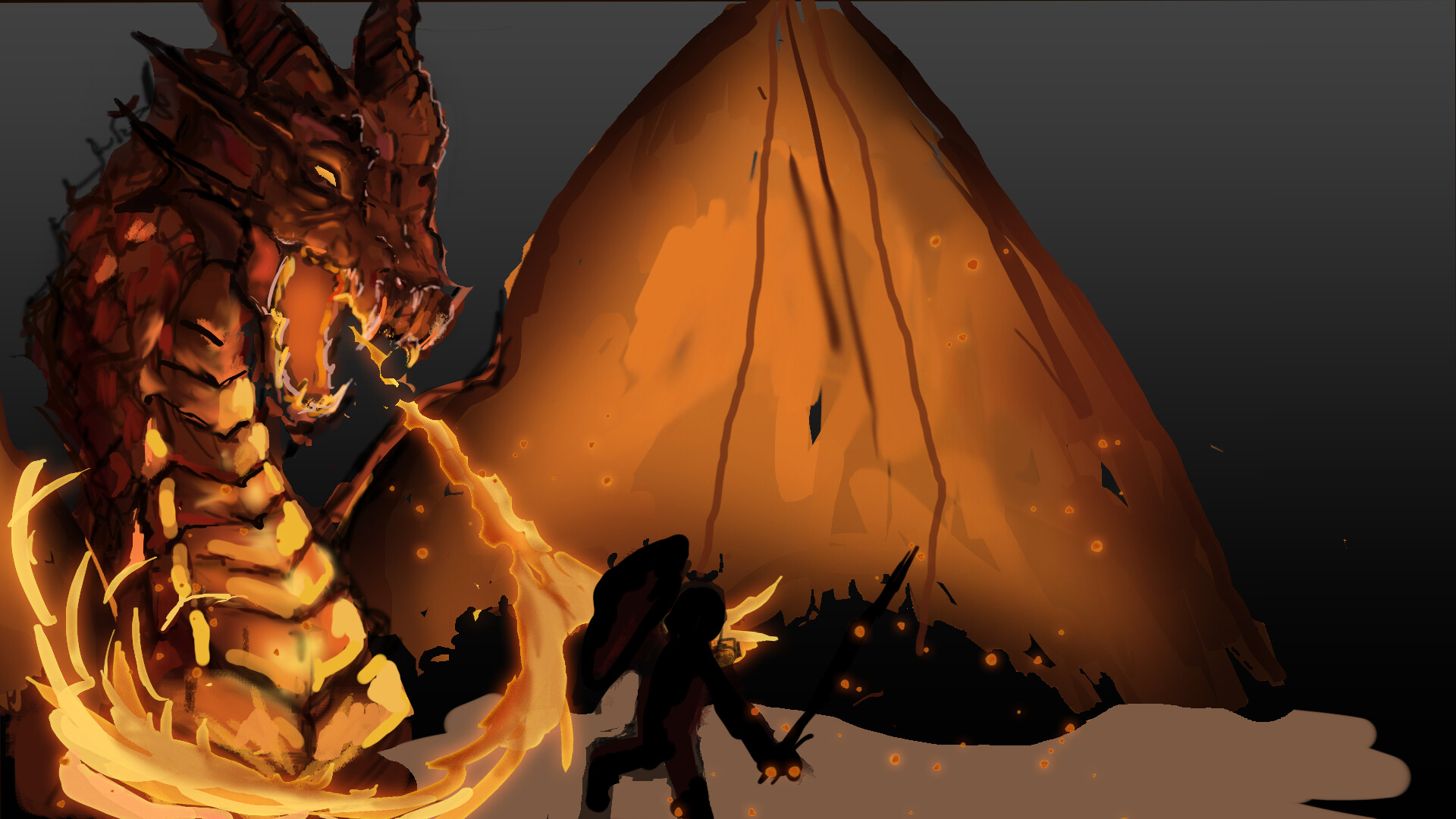 ArtStation - Dragon from Shrek