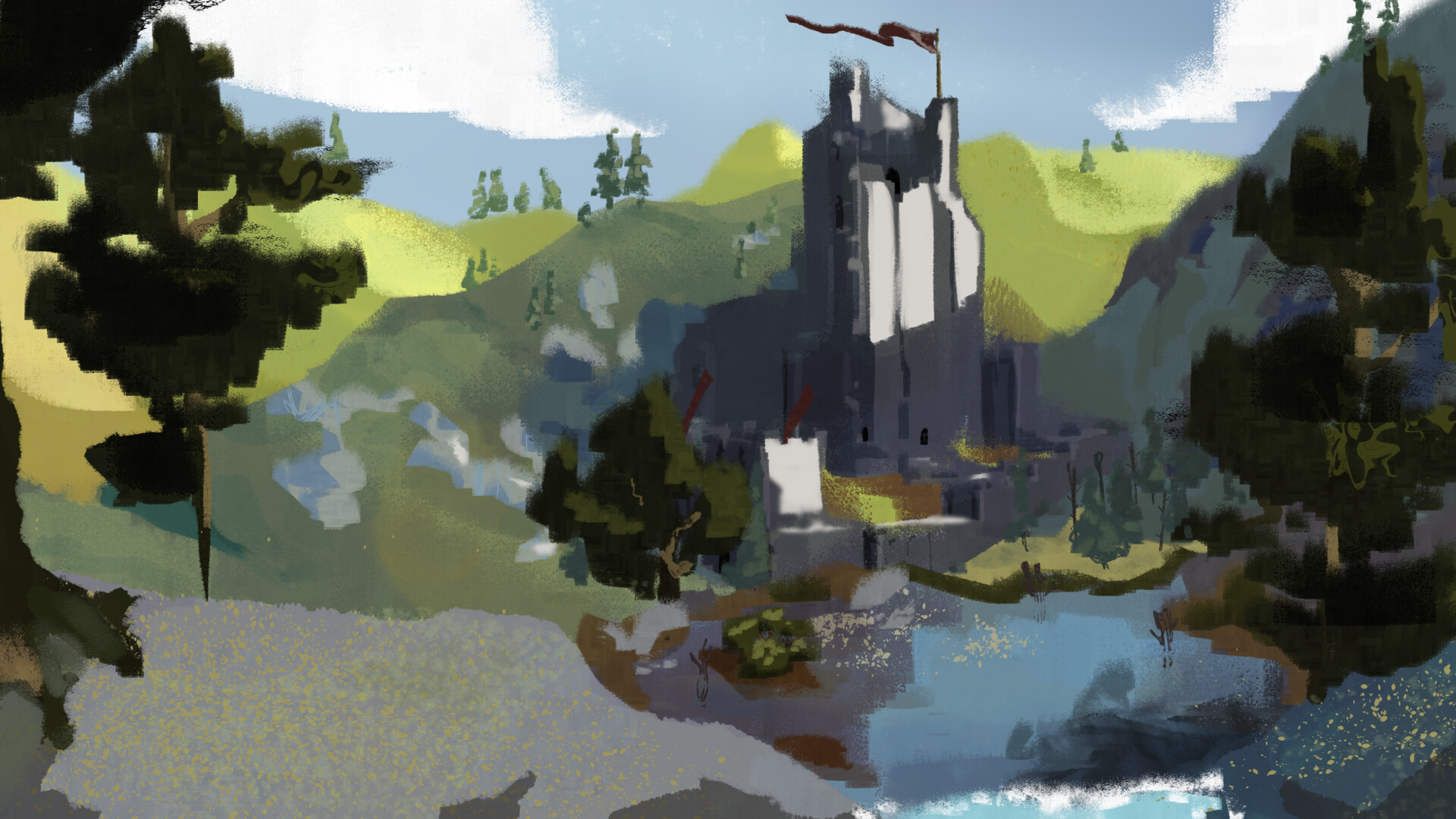 shuuma savi - Hinterlands - step by step