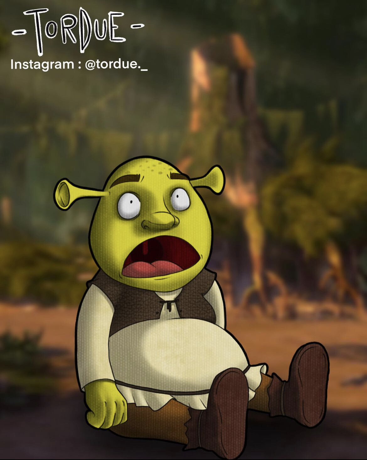 ArtStation - Shrek x Patrick