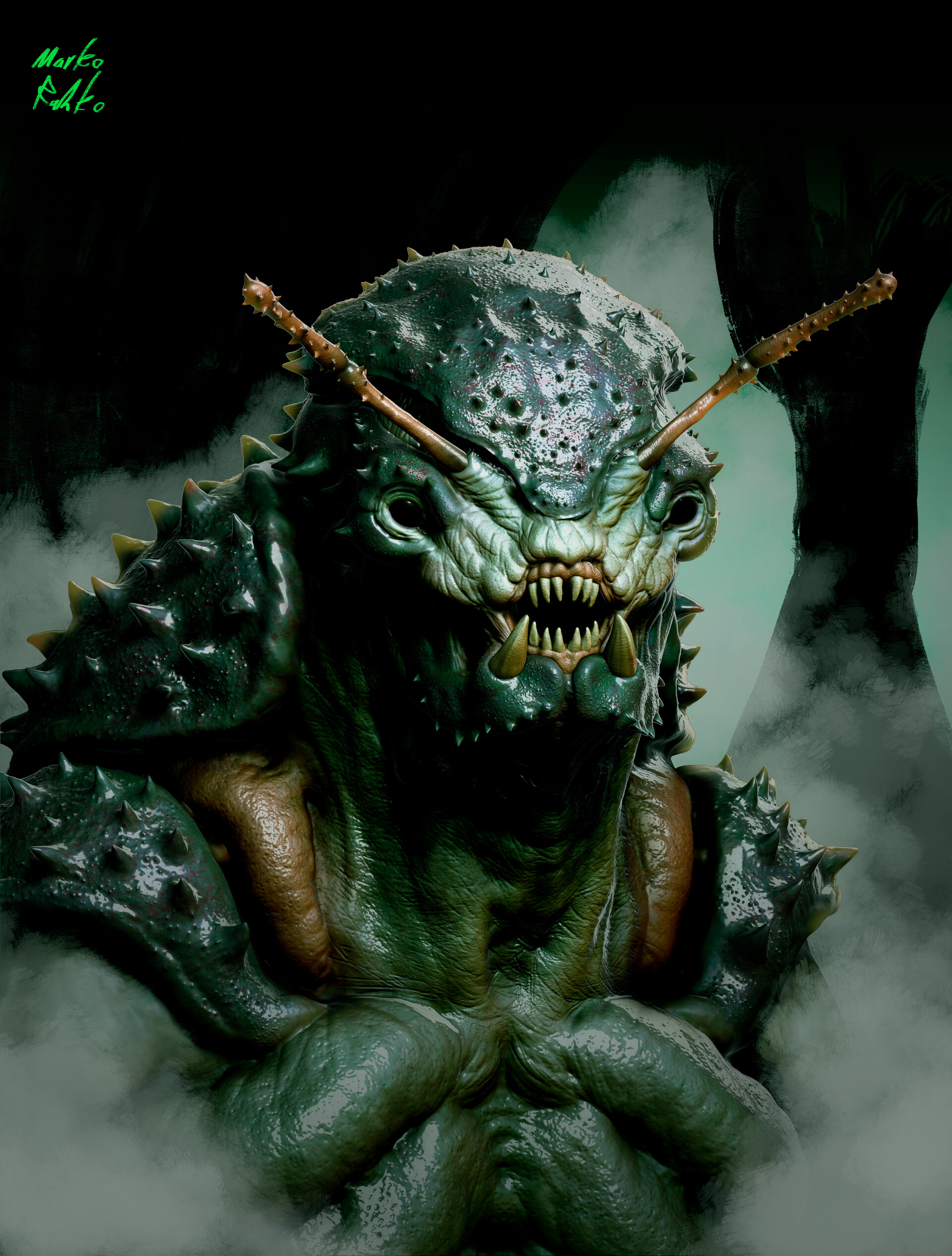 ArtStation - Beetle Insectoid