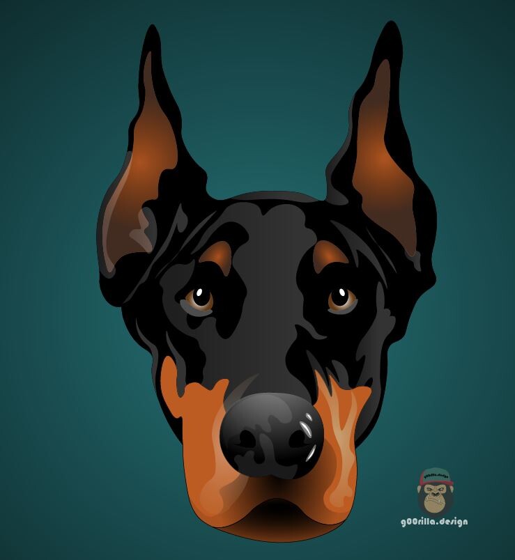 ArtStation - Dogs Illustrations